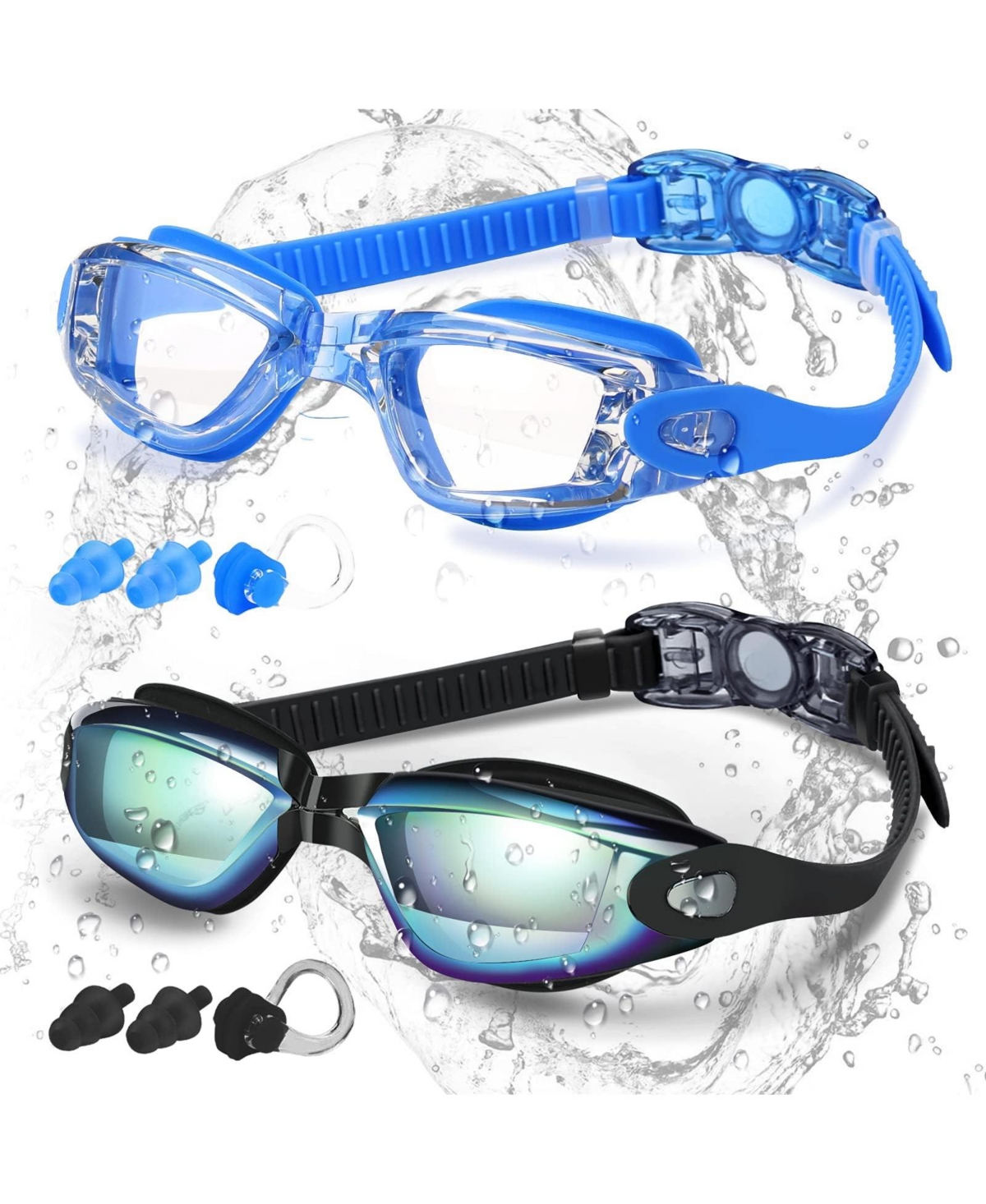 Click here for Gnuadz Swim Goggles Adult Anti Fog Uv Protection L... prices