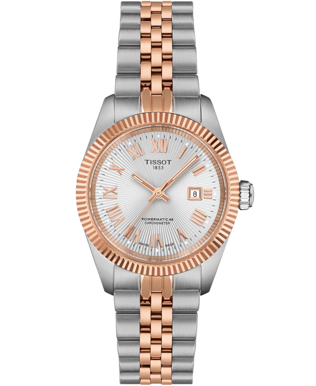 Click here for Tissot Womens Ballade Power Two-Tone Stainless Ste... prices