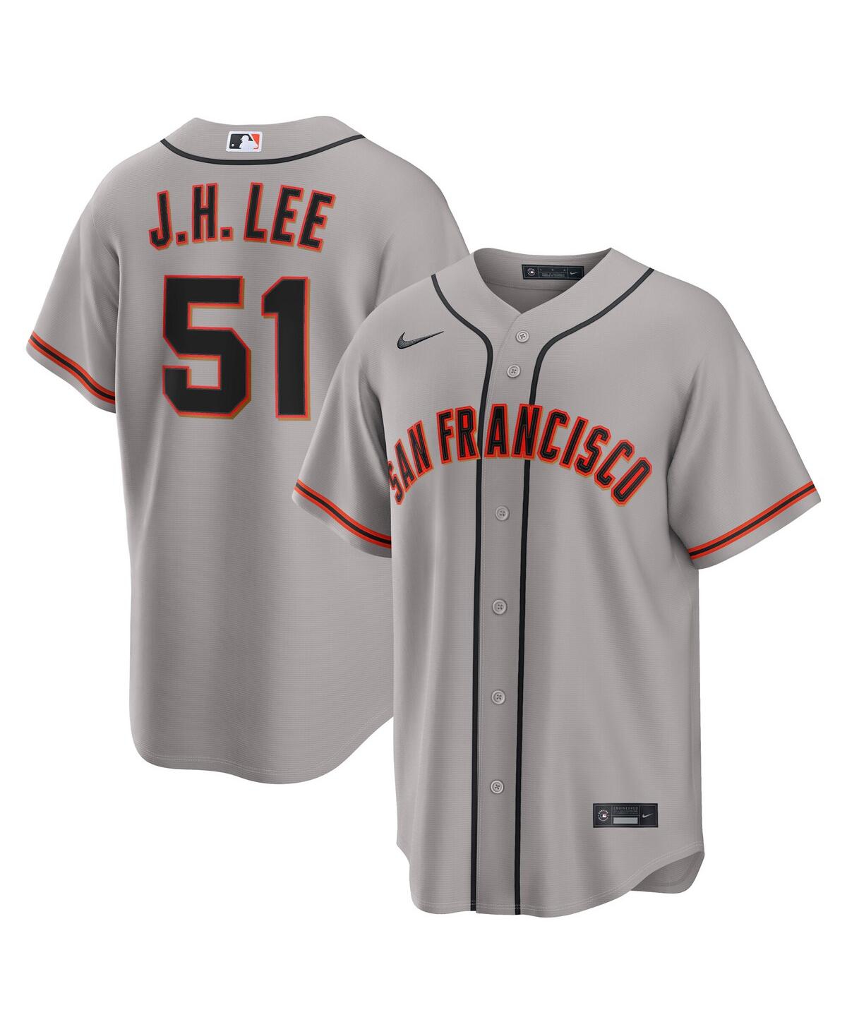 Click here for Nike Mens Jung Hoo Lee Gray San Francisco Giants R... prices