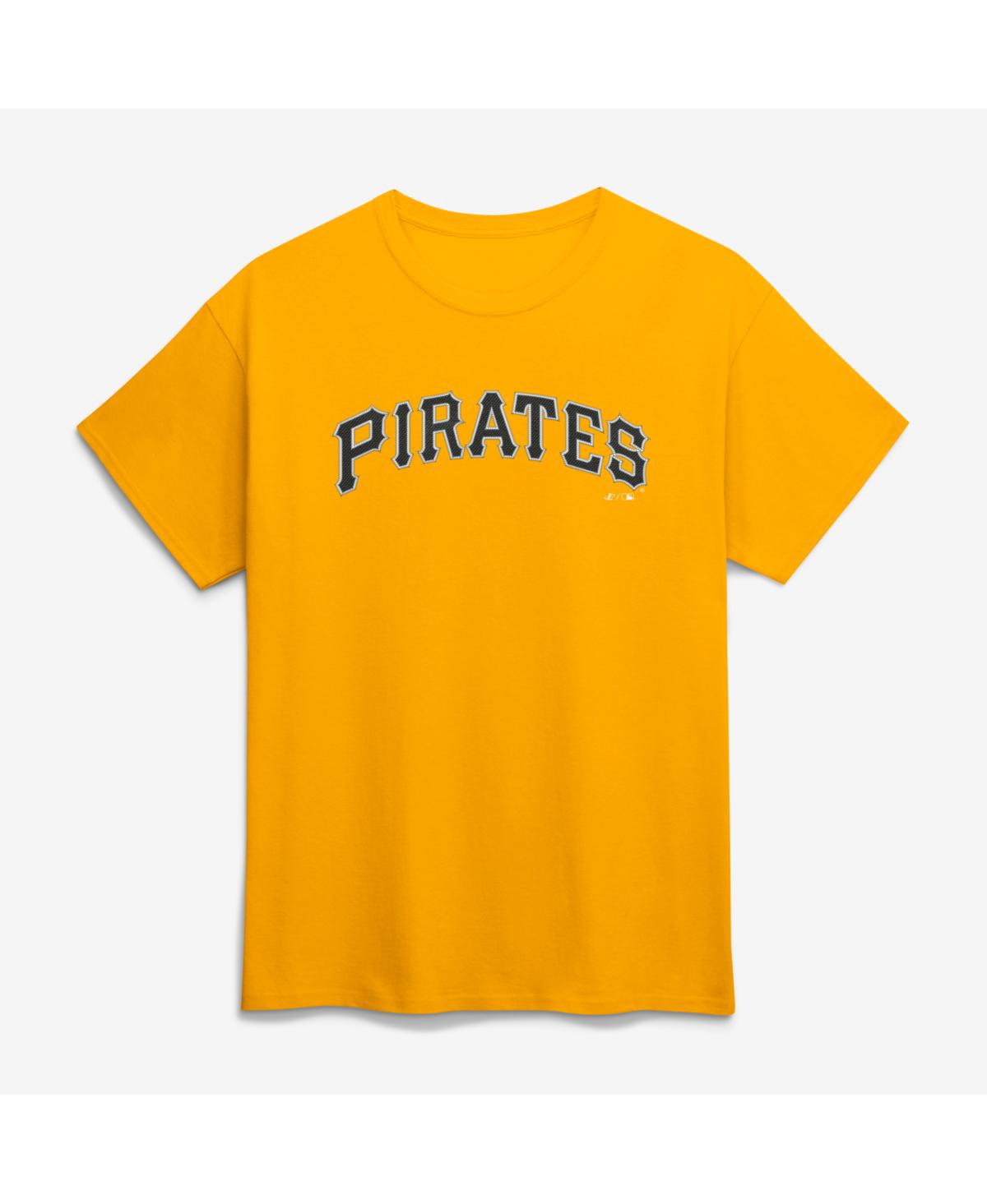 Click here for Logo Athletic Mens Gold Pittsburgh Pirates Wordmar... prices