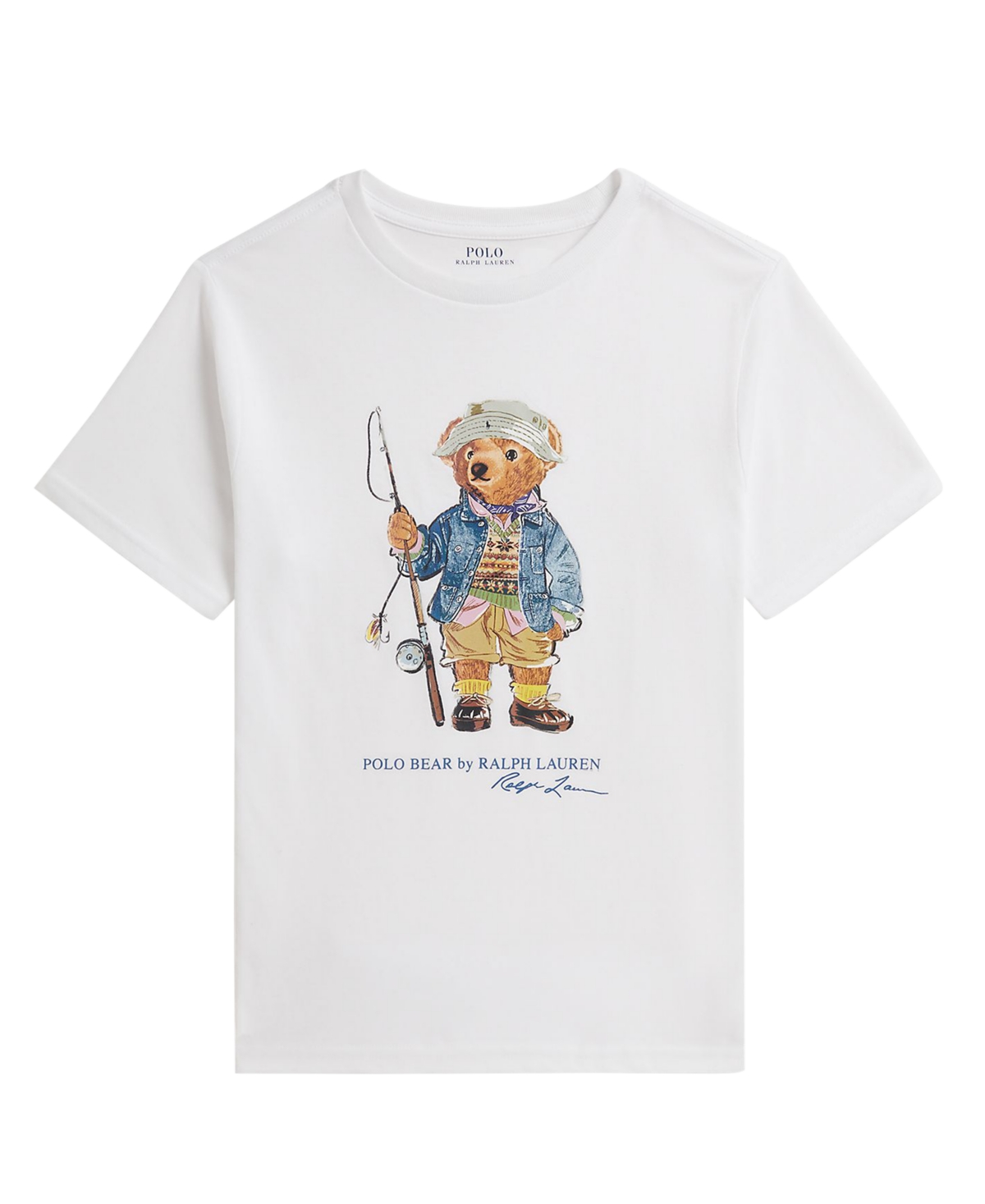 Click here for Polo Ralph Lauren Boys 8-20 Polo Bear Jersey T-Shi... prices