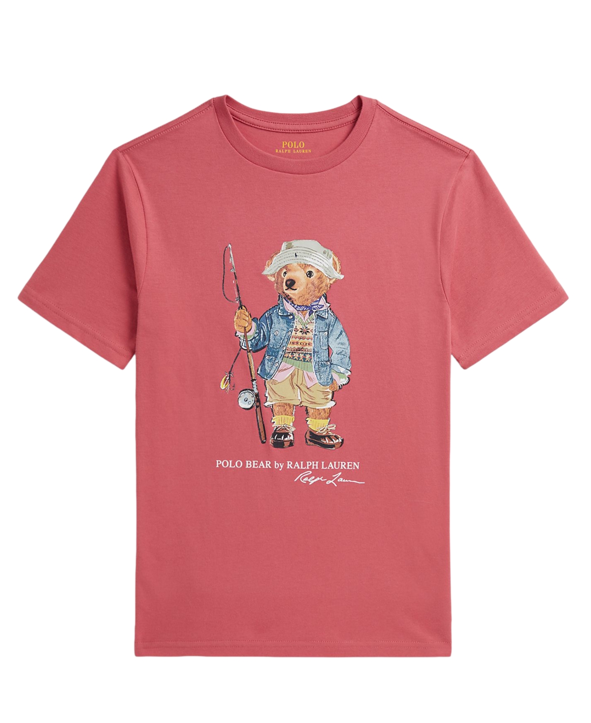Click here for Polo Ralph Lauren Boys 8-20 Polo Bear Jersey T-Shi... prices