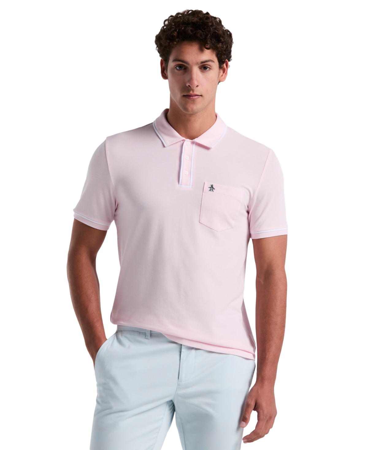 Click here for Original Penguin Mens Earl Pique Polo Shirt - Parf... prices