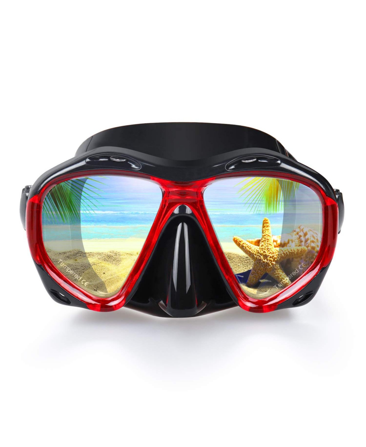 Click here for Gnuadz Snorkel Mask Panoramic Hd Anti-fog Tempered... prices