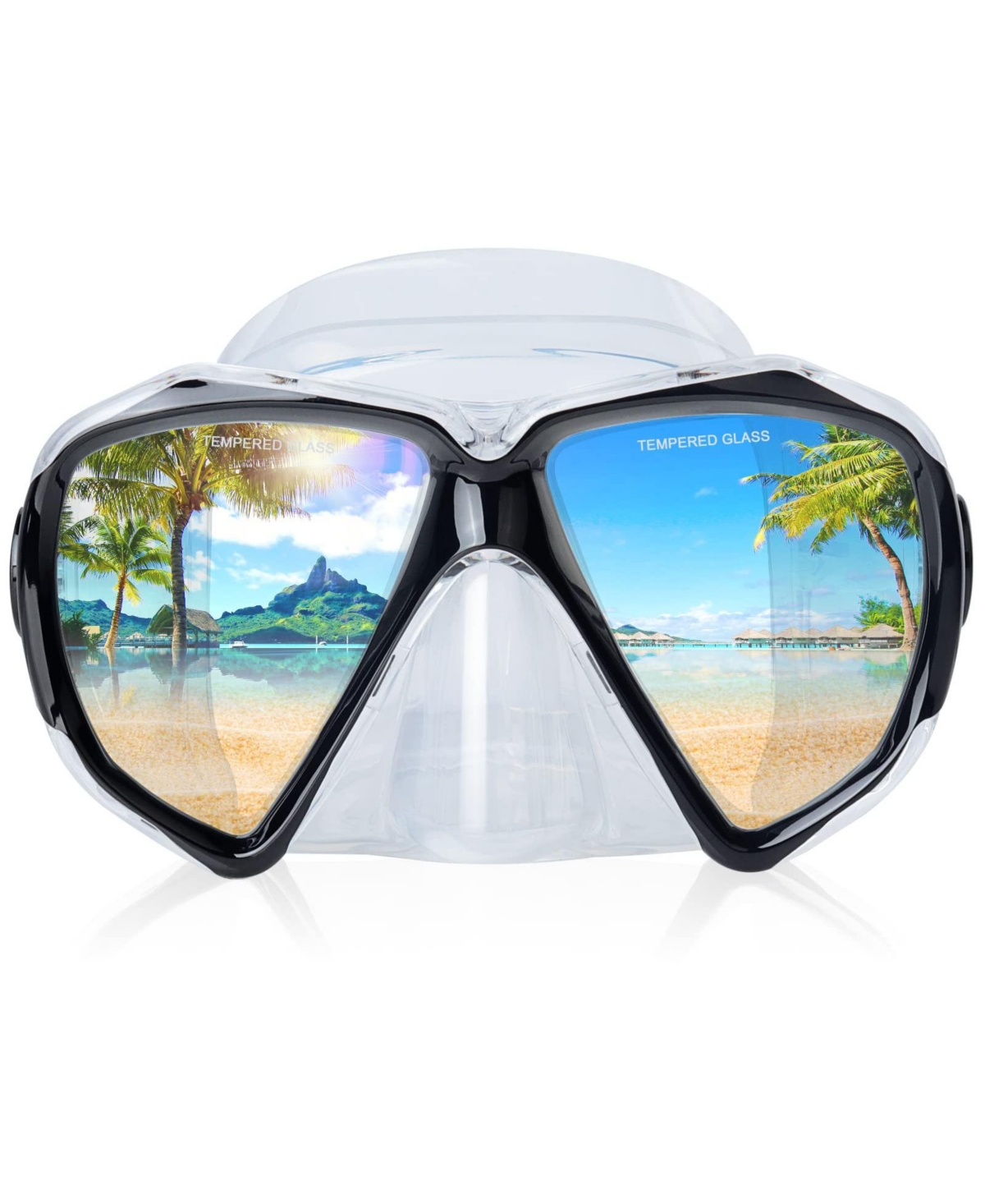 Click here for Gnuadz Snorkel Mask Panoramic Hd Anti-fog Tempered... prices