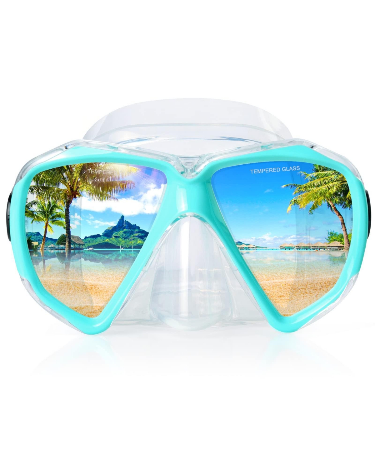 Click here for Gnuadz Snorkel Mask Panoramic Hd Anti-fog Tempered... prices