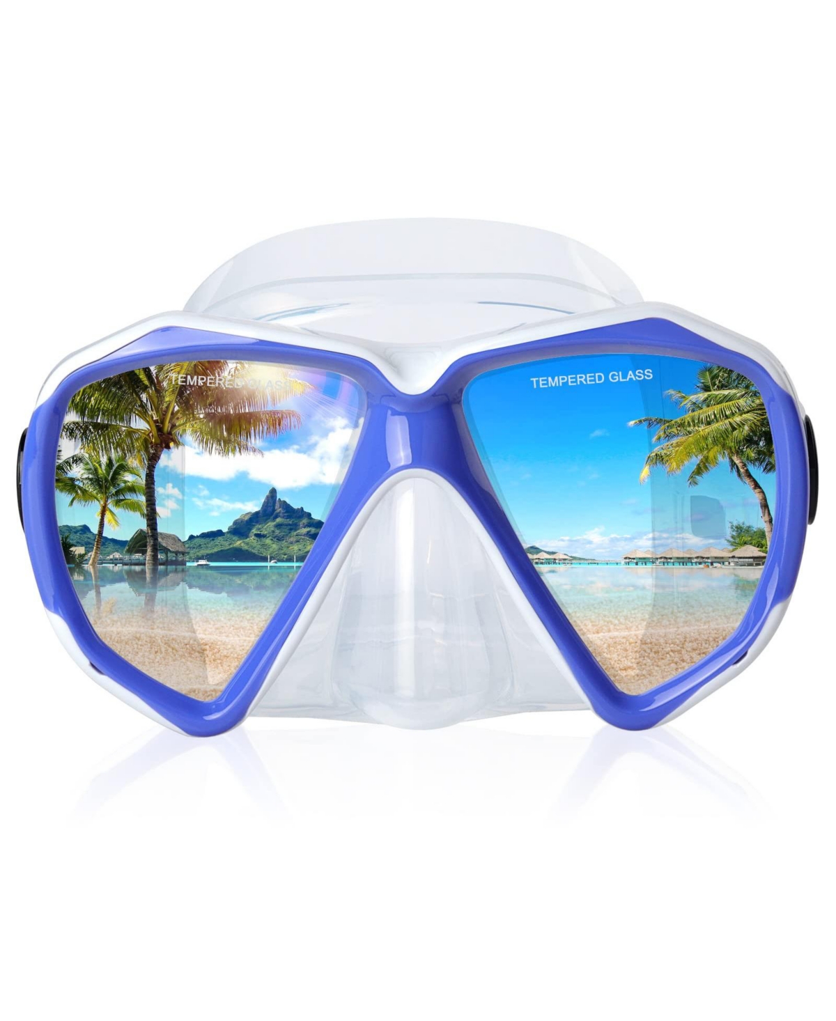 Click here for Gnuadz Snorkel Mask Panoramic Hd Anti-fog Tempered... prices