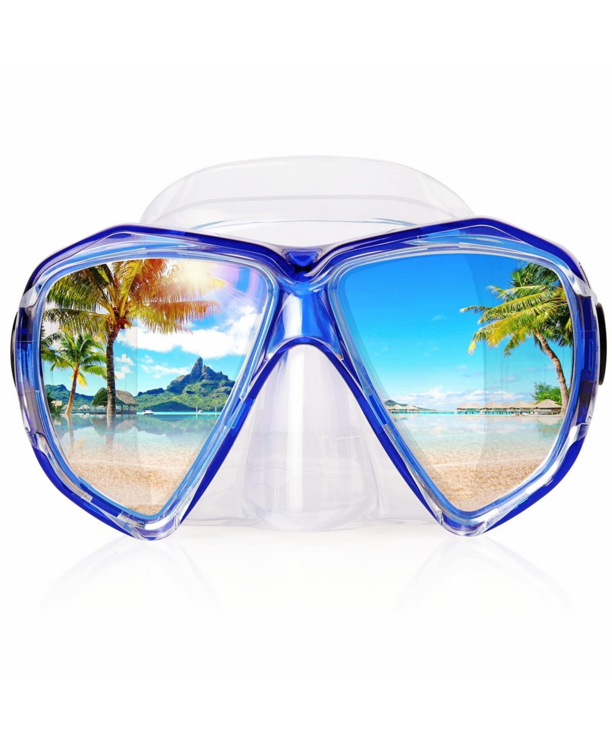 Click here for Gnuadz Snorkel Mask Panoramic Hd Anti-fog Tempered... prices