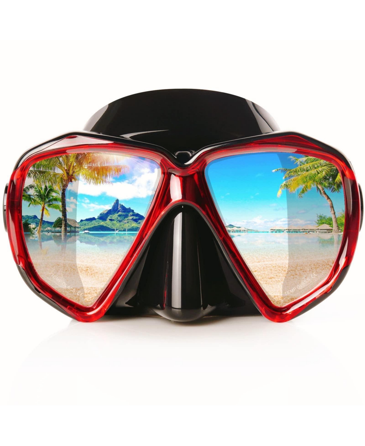 Click here for Gnuadz Snorkel Mask Panoramic Hd Anti-fog Tempered... prices