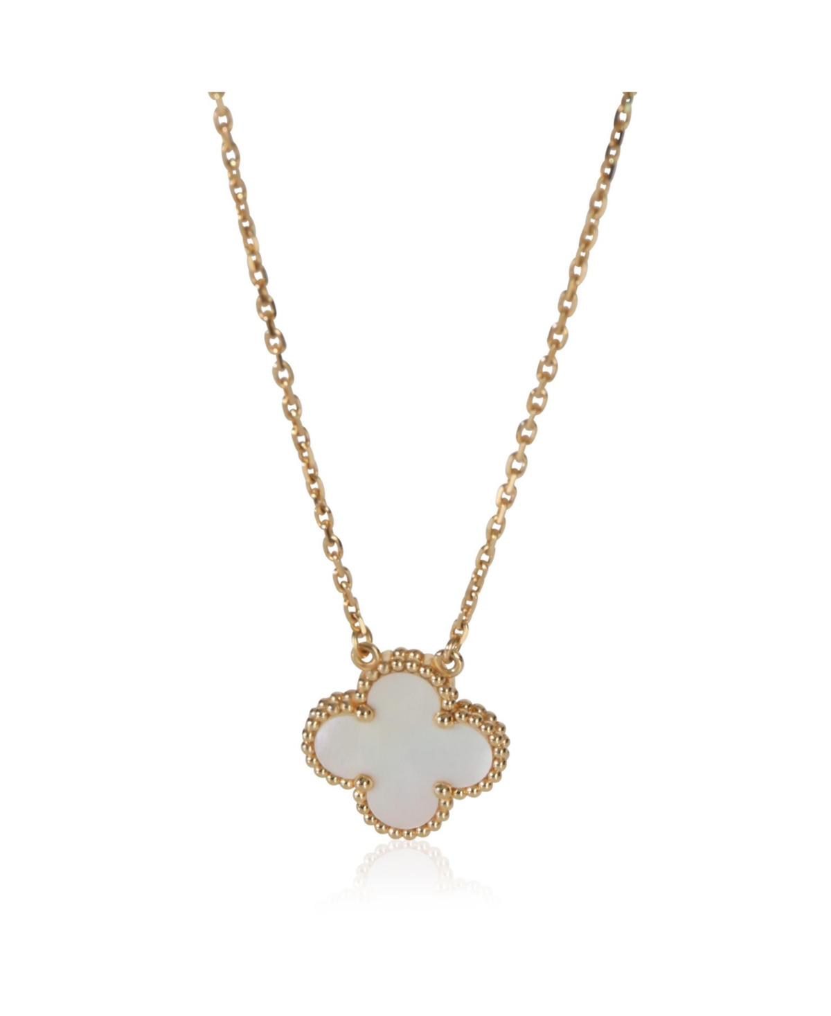 Click here for Pre-Owned Van Cleef & Arpels Yellow Gold Mother Of... prices