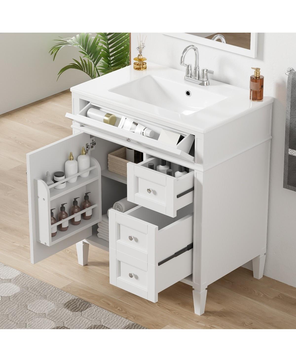 Click here for Sillysis Bathroom Vanity with Sink  Modern Freesta... prices
