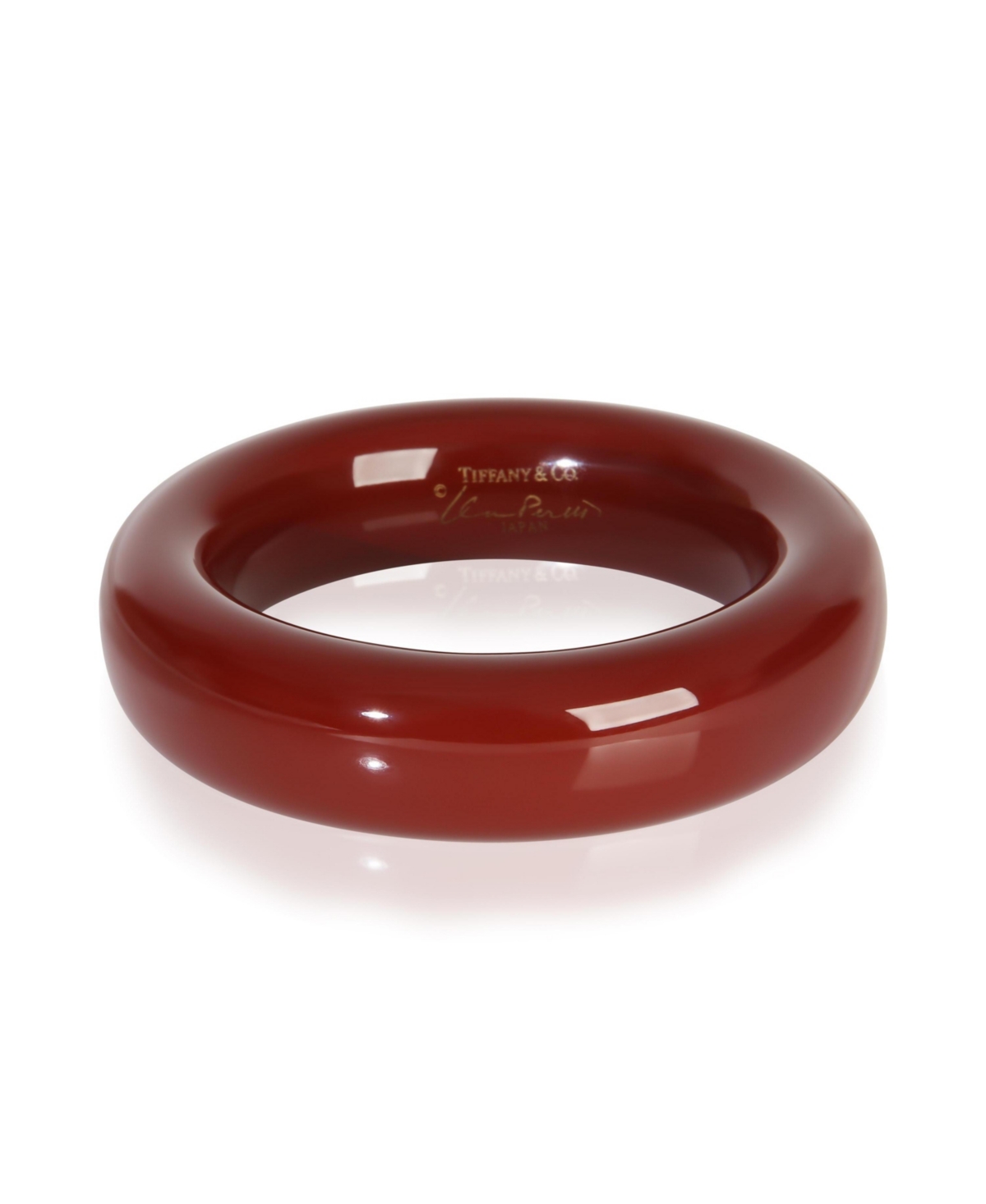 Click here for Pre-Owned Tiffany & Co Elsa Peretti Red Lacquer Br... prices