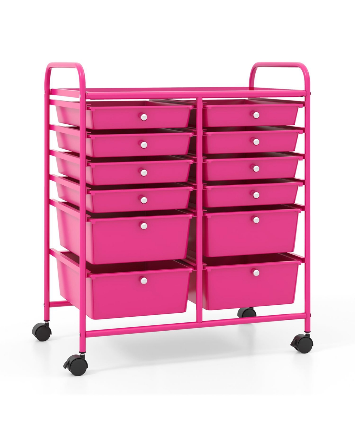 Click here for Slickblue 12 Drawer Rolling Storage Cart with Lock... prices
