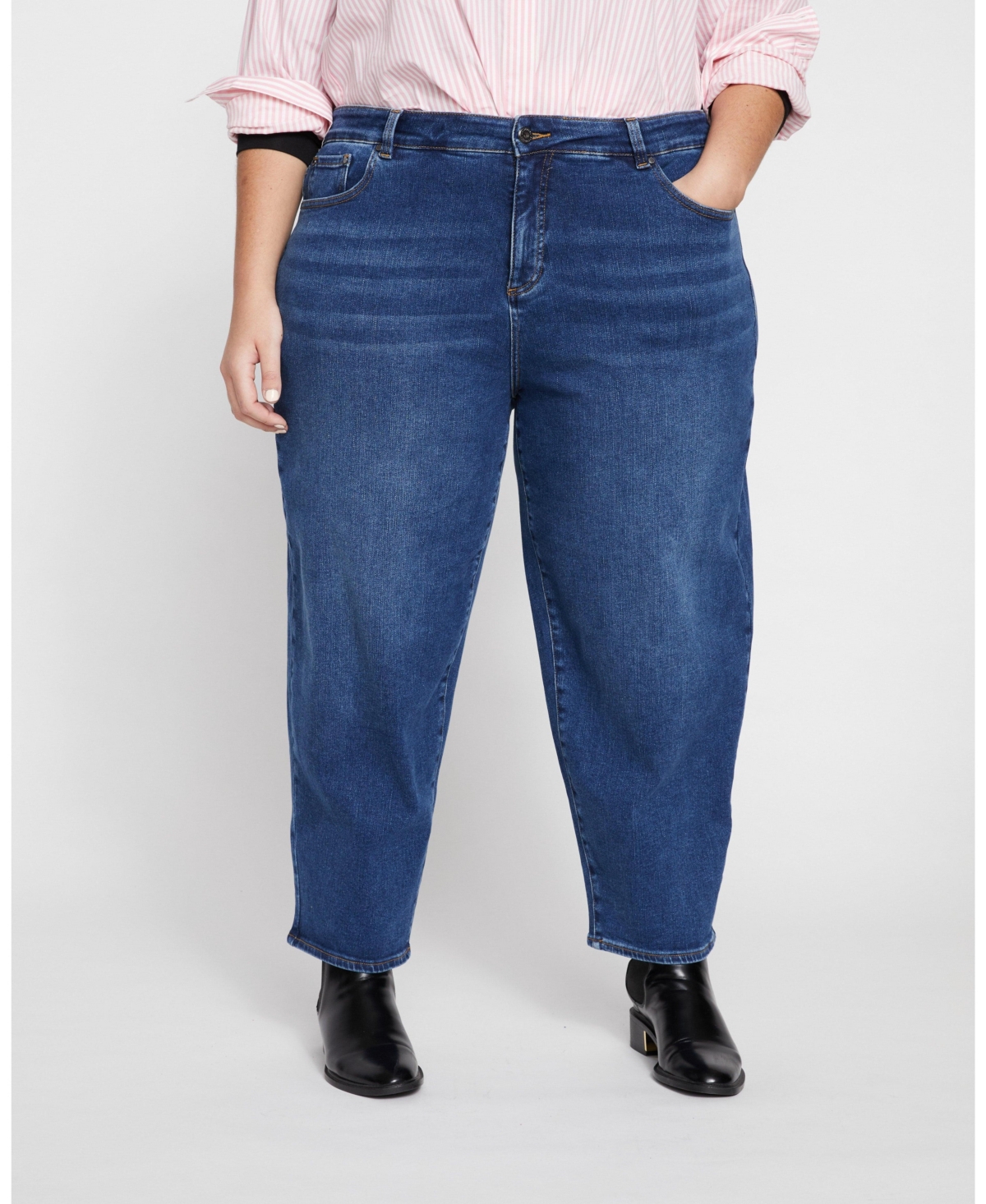 Click here for Universal Standard Womens Plus Size Lou High Rise... prices