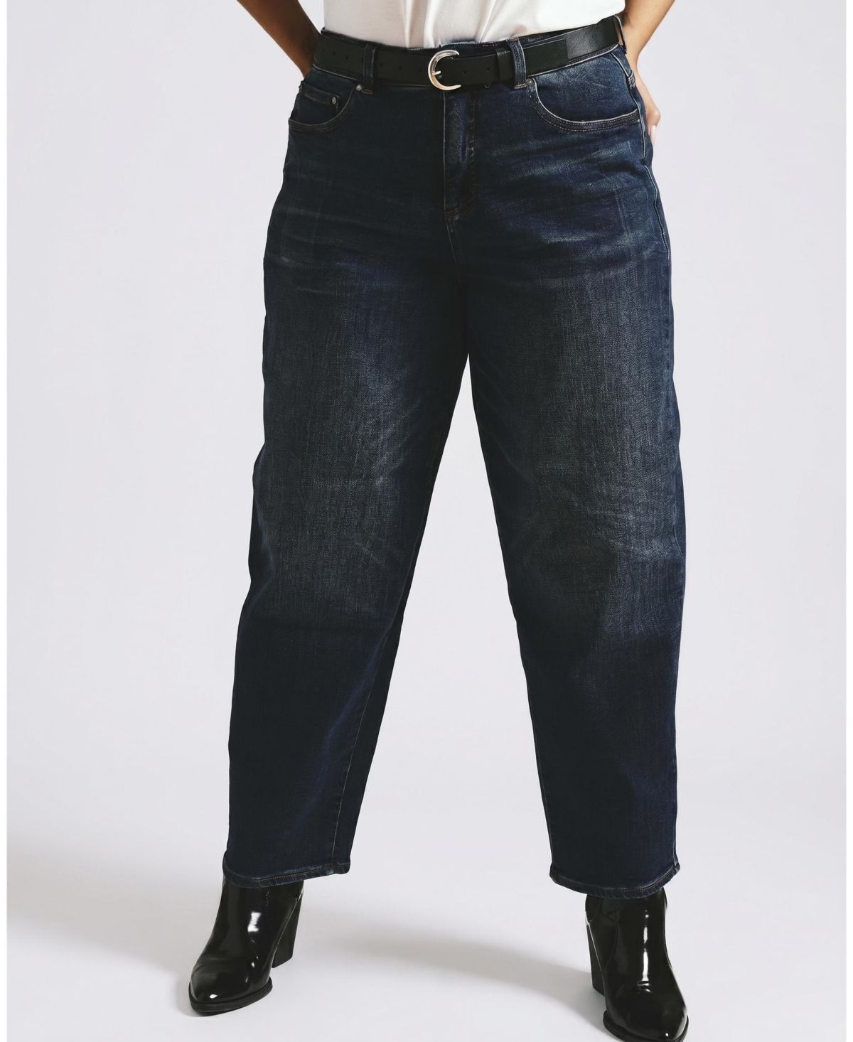 Click here for Universal Standard Womens Plus Size Lou High Rise... prices