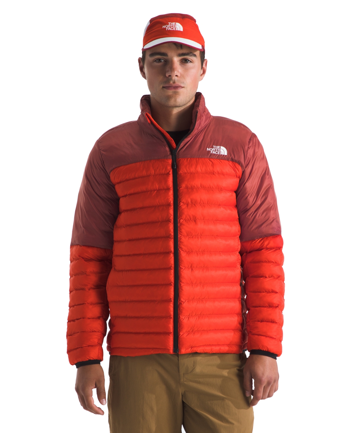 Click here for The North Face Mens Terra Peak Jacket - Lava Red/I... prices