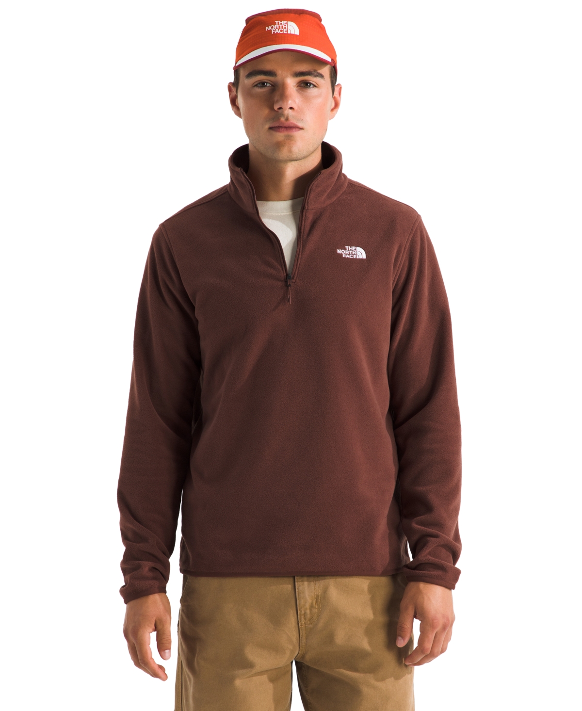 Click here for The North Face Mens Glacier Fleece Quarter-Zip Jac... prices