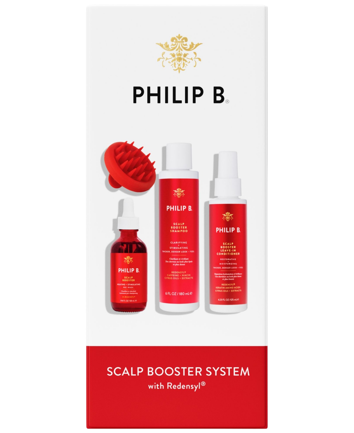 Click here for Philip B 4-Pc. Scalp Booster System Set prices