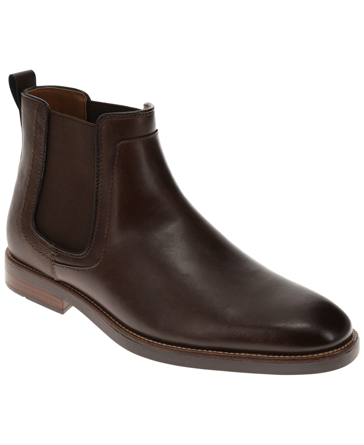 Click here for Dockers Mens Brookside Chelsea Boot Shoe - Chestnu... prices