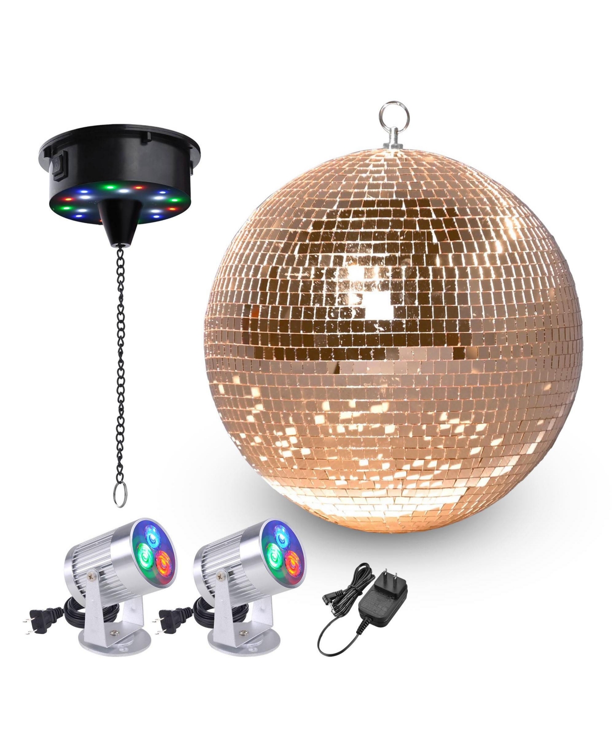 Click here for Yescom 12 Large Disco Ball with Motor and Light 6R... prices