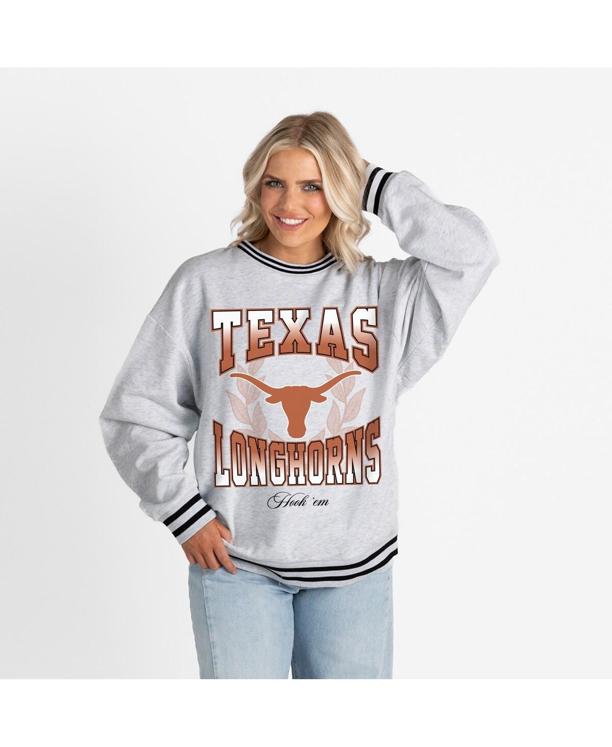 Click here for Gameday Couture Womens Ash Texas Longhorns Oversiz... prices