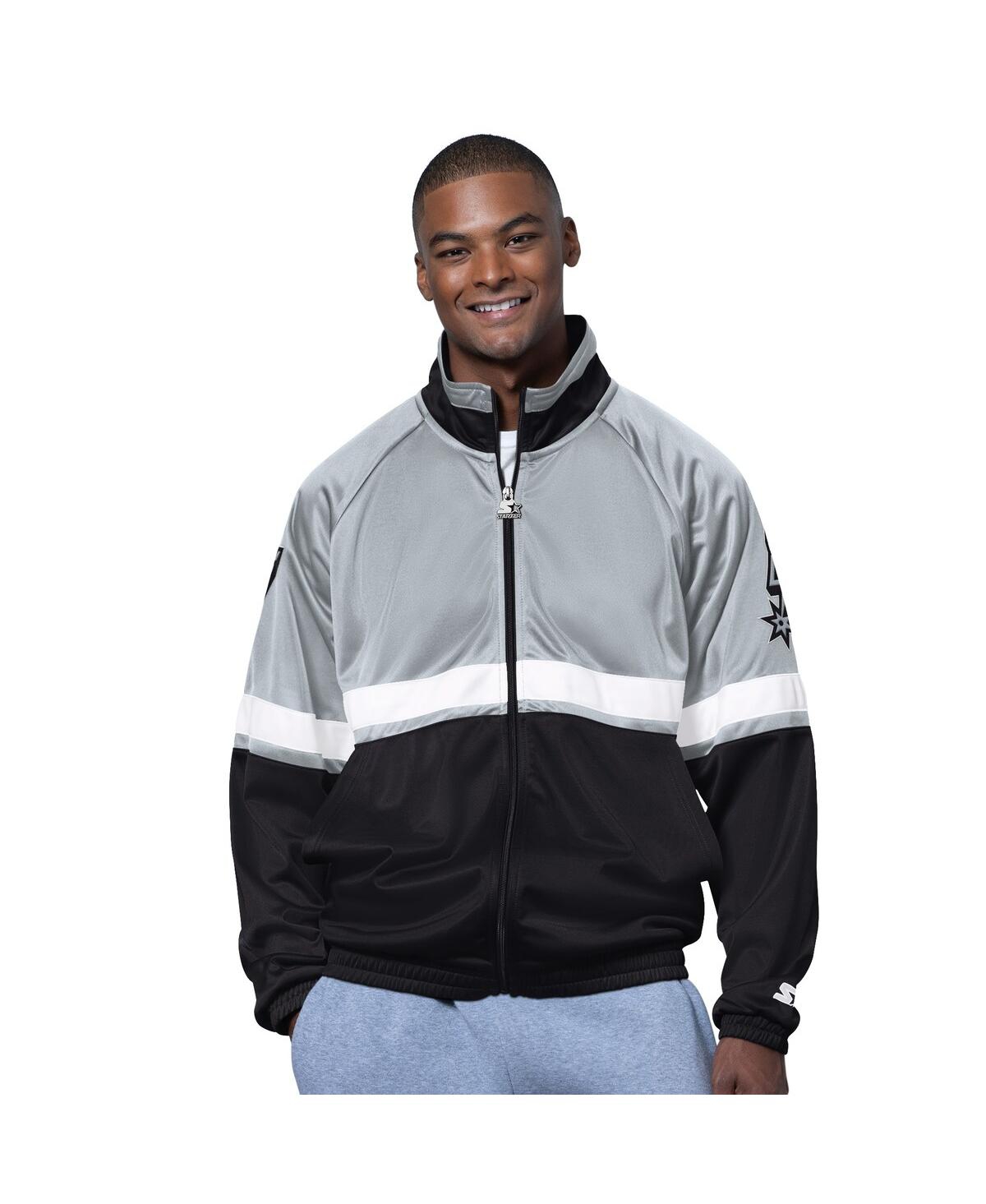Click here for Starter Mens Black/White San Antonio Spurs The Vet... prices