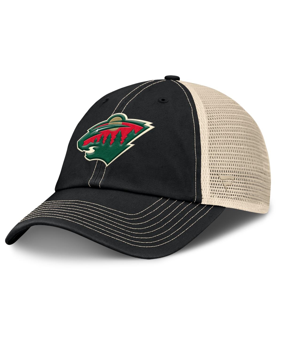 Click here for Fanatics Mens Black/Natural Minnesota Wild Rival T... prices