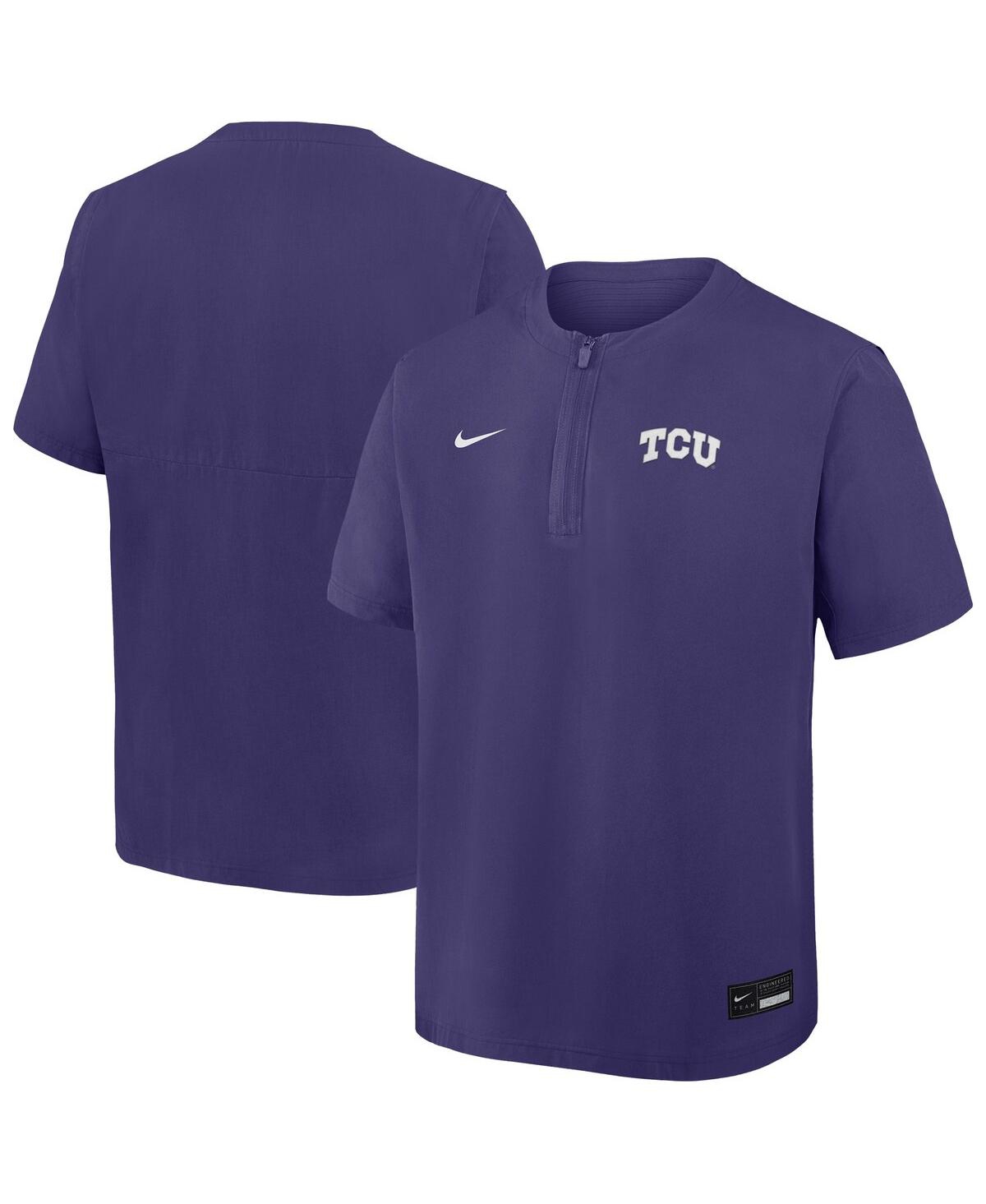 Click here for Nike Mens Purple Tcu Horned Frogs Dri-fit Quarter-... prices