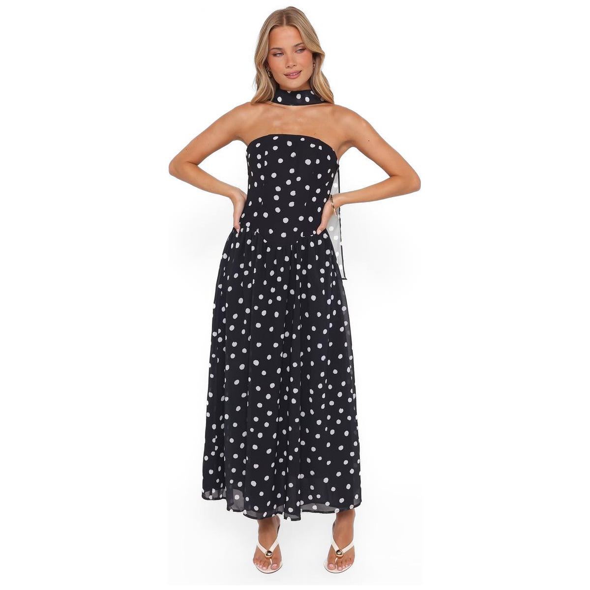 Click here for Petal and Pup Womens Boston Strapless Maxi Dress -... prices