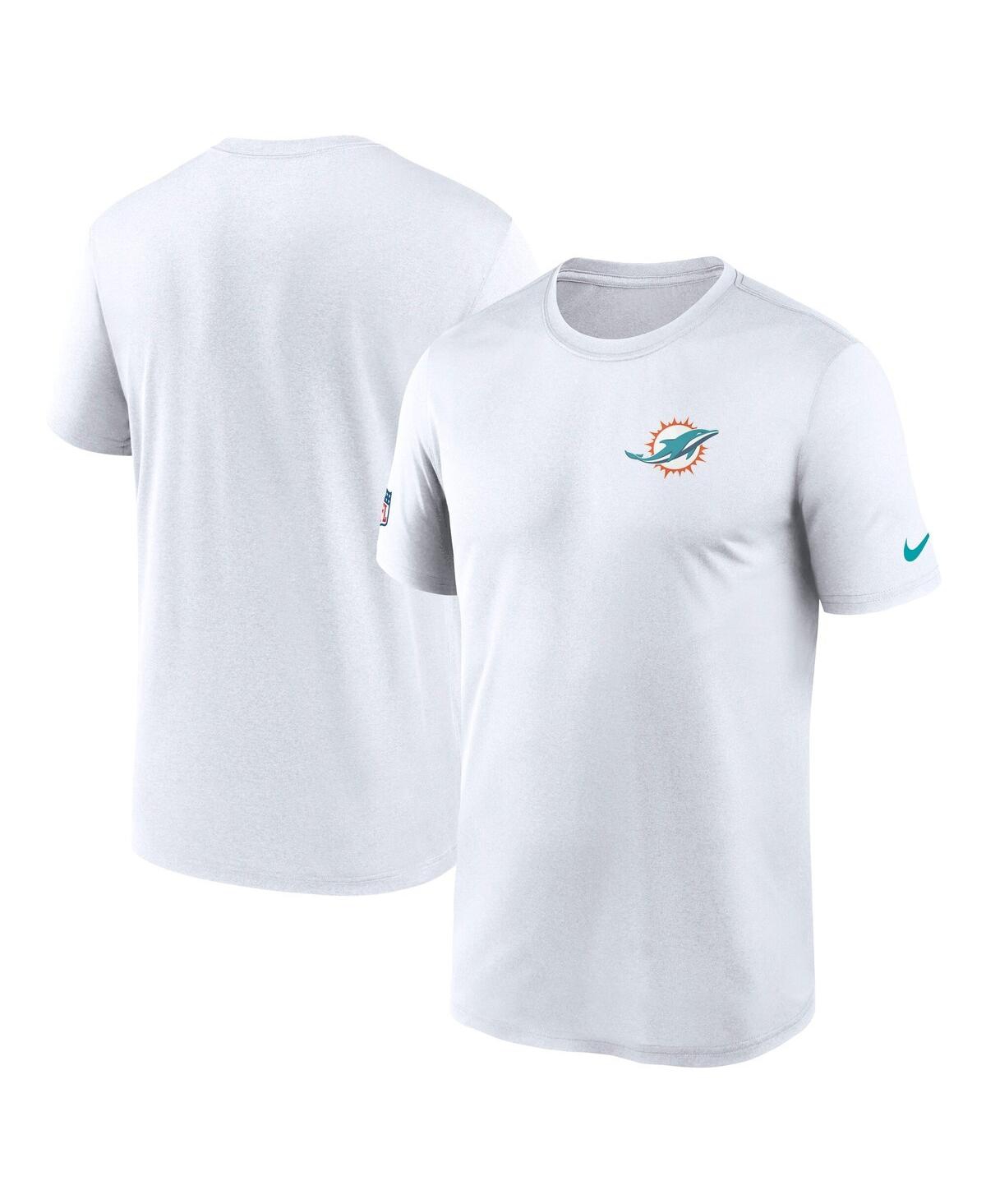 Click here for Nike Mens White Miami Dolphins Sideline Legend Sma... prices