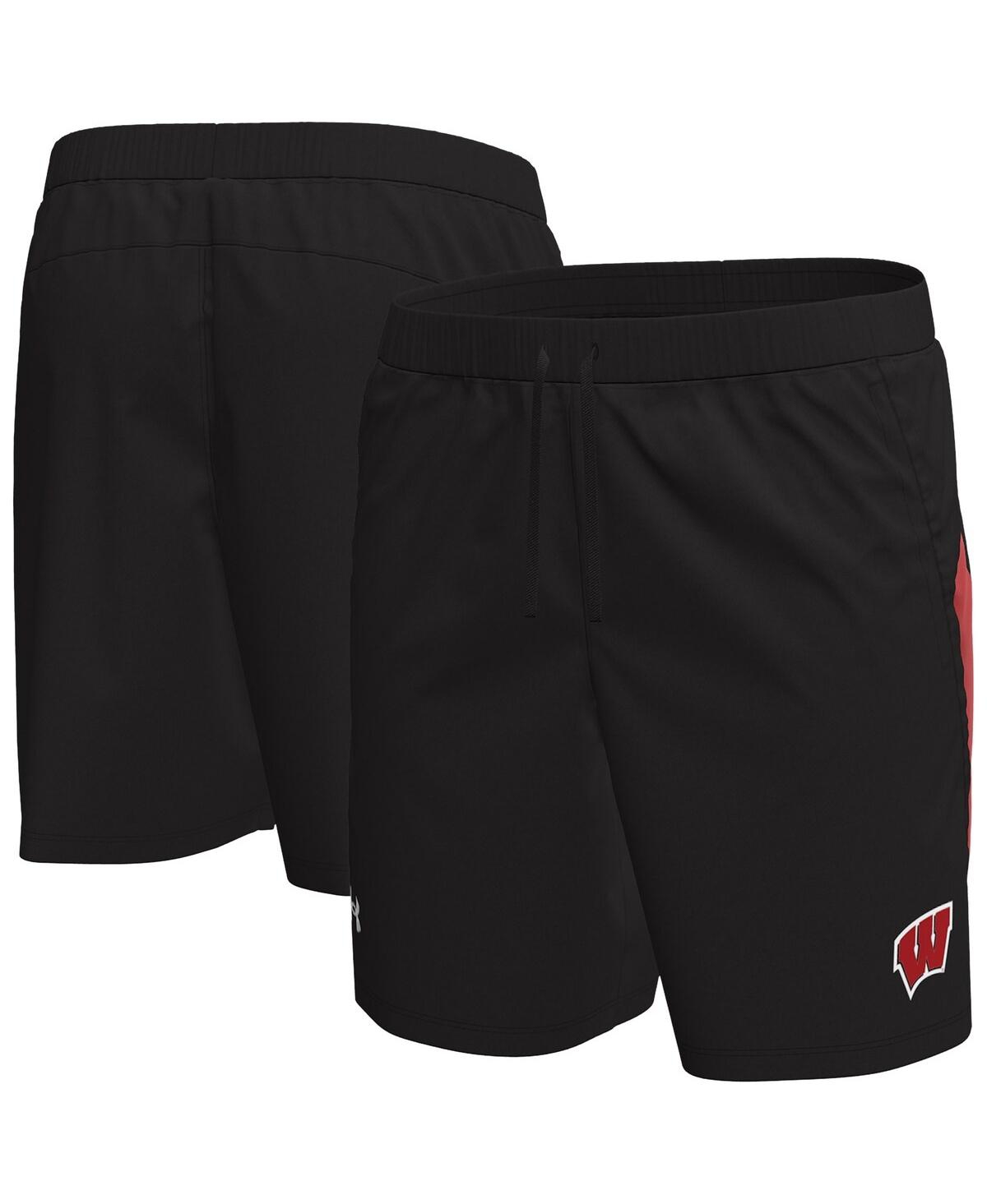 Click here for Under Armour Mens Black Wisconsin Badgers Woven Sh... prices