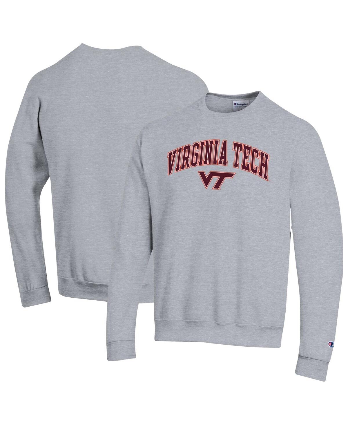Click here for Champion Mens Heather Gray Virginia Tech Hokies Ar... prices