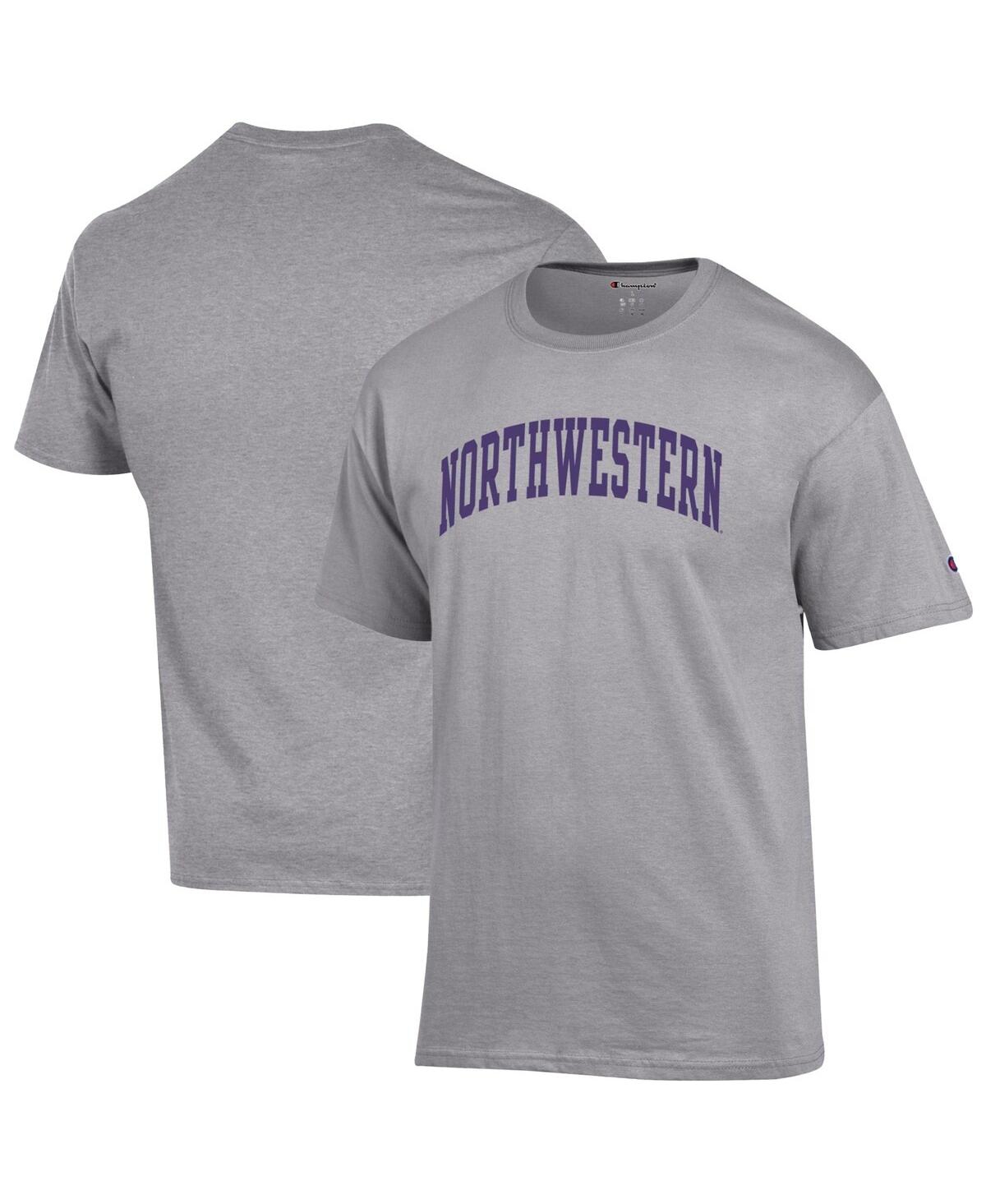 Click here for Champion Mens Heather Gray Northwestern Wildcats B... prices