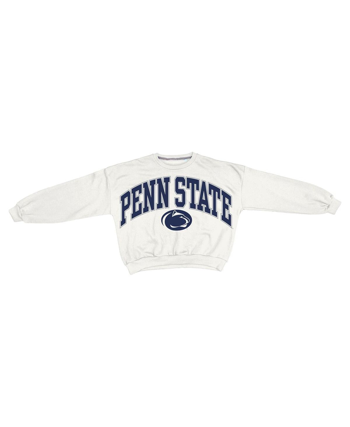 Click here for Pressbox Womens White Penn State Nittany Lions Ove... prices