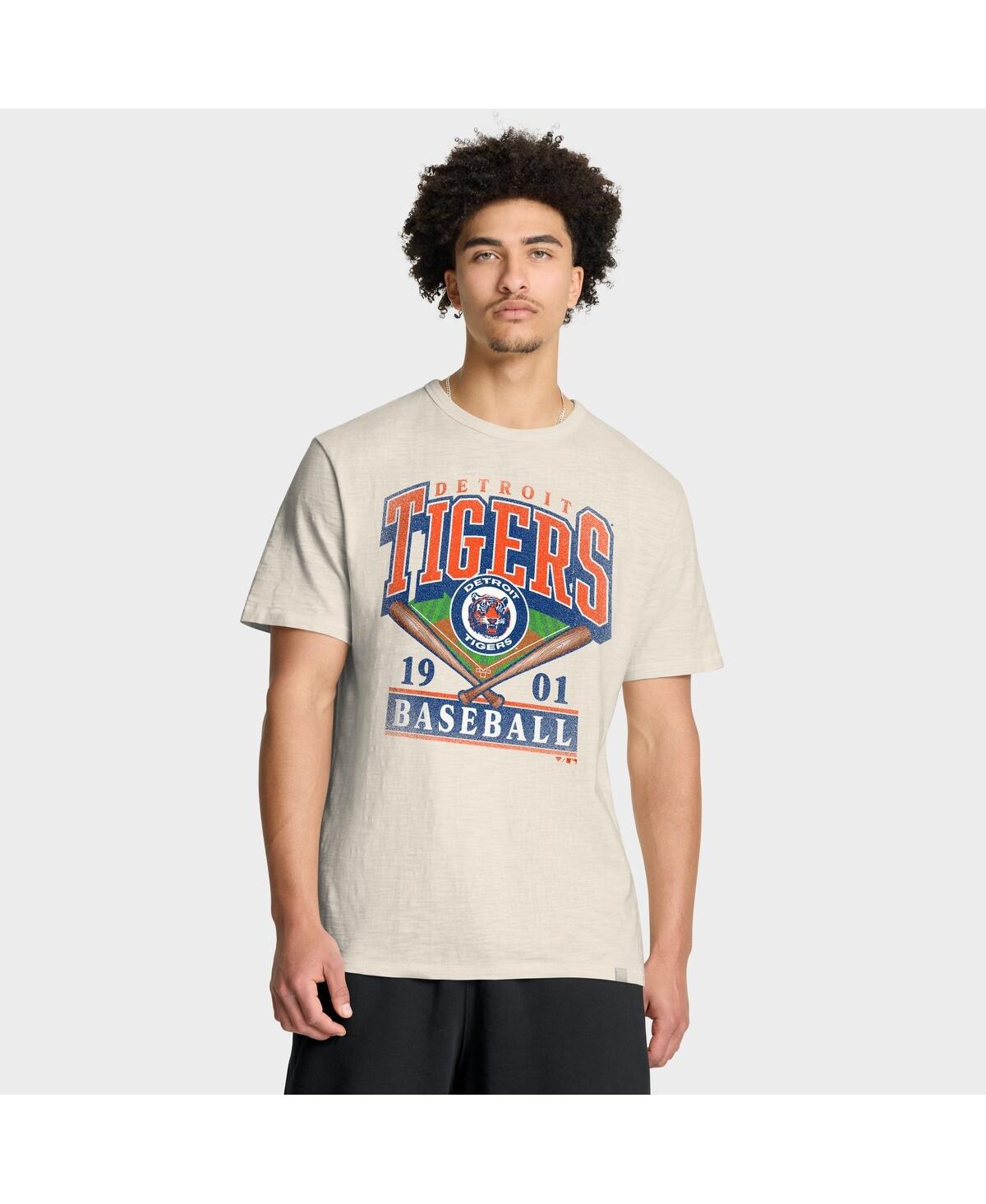 Click here for Fanatics Mens Tan Detroit Tigers Stadium Slub T-Sh... prices
