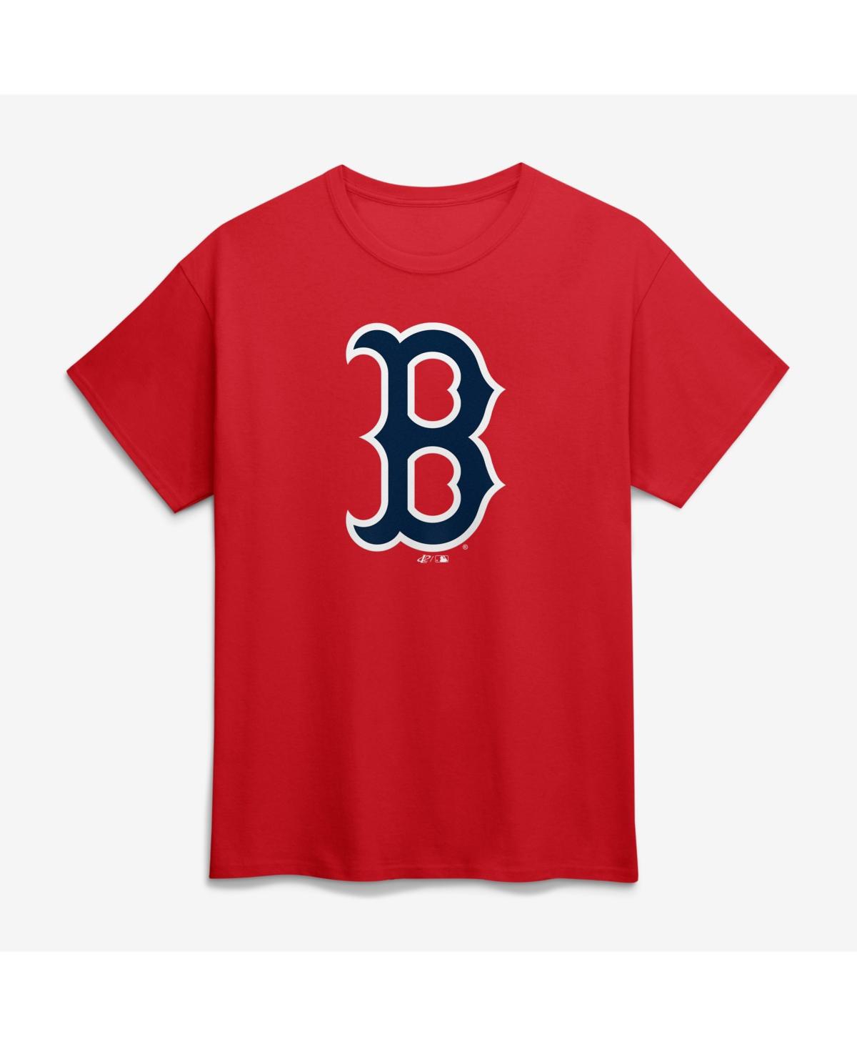 Click here for Logo Athletic Mens Red Boston Red Sox Logo T-Shirt... prices
