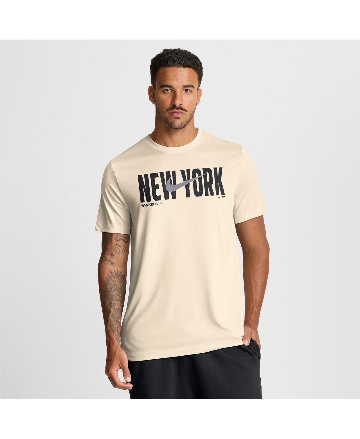 Click here for Nike Mens Cream New York Yankees Swoosh Legend Dri... prices