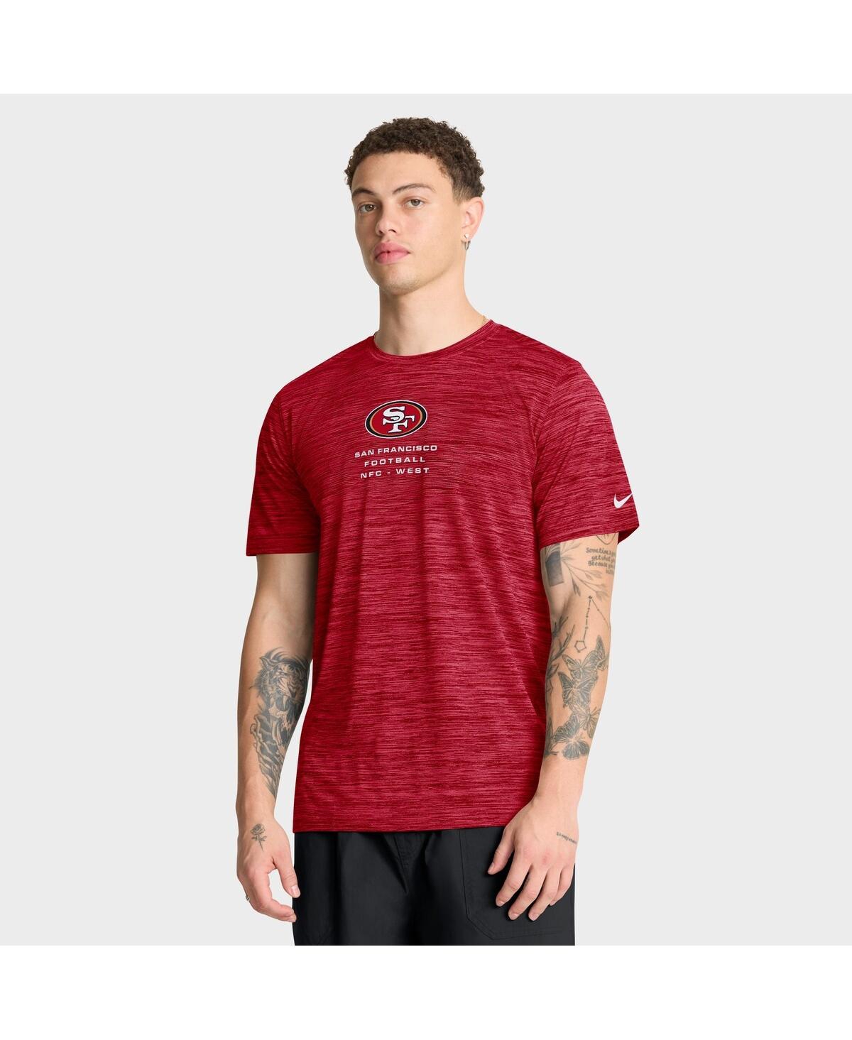 Click here for Nike Mens Scarlet San Francisco 49ers Velocity Bal... prices