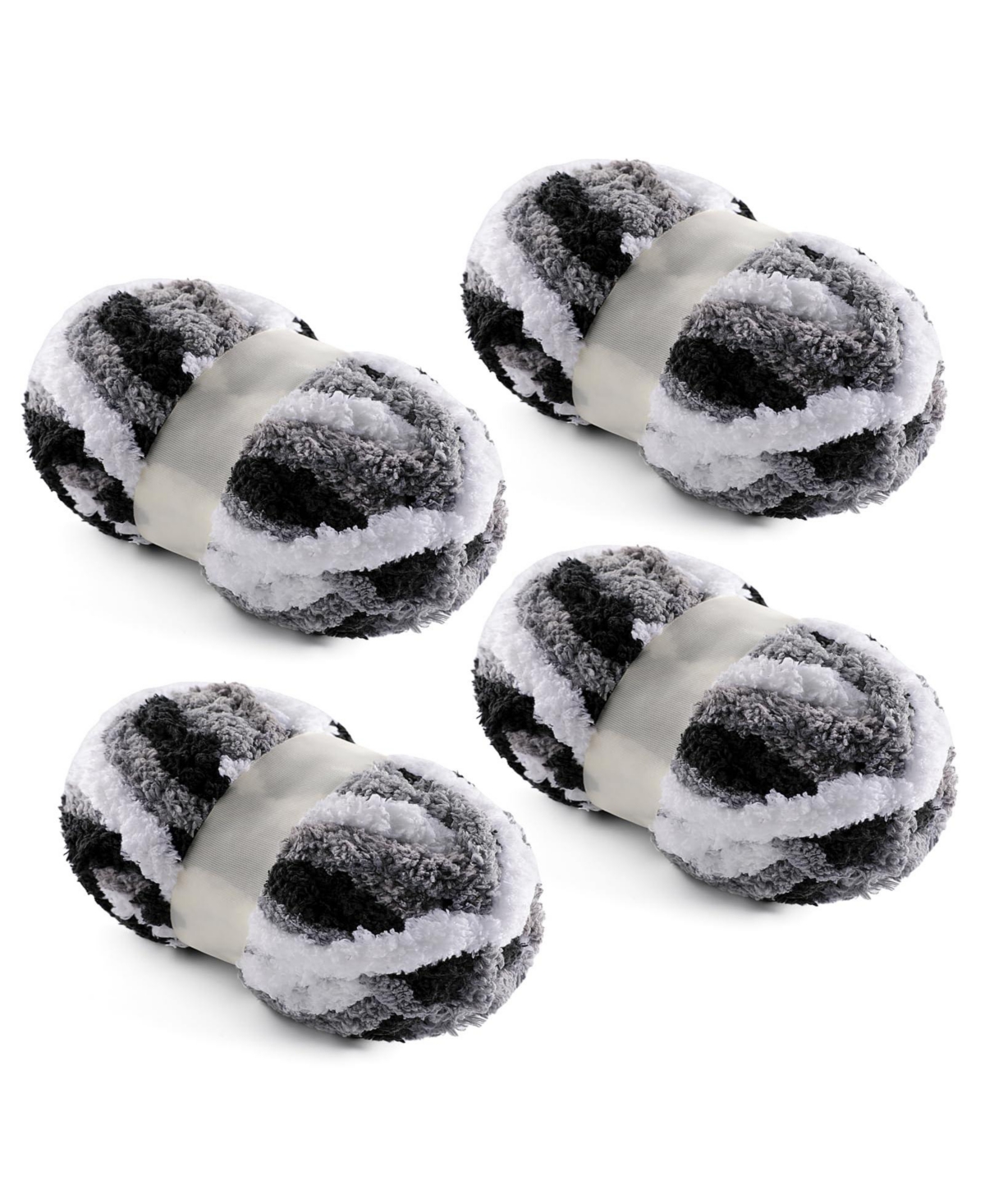 Click here for Gnuadz Chunky Chenille Yarn for Hand Knitting Croc... prices
