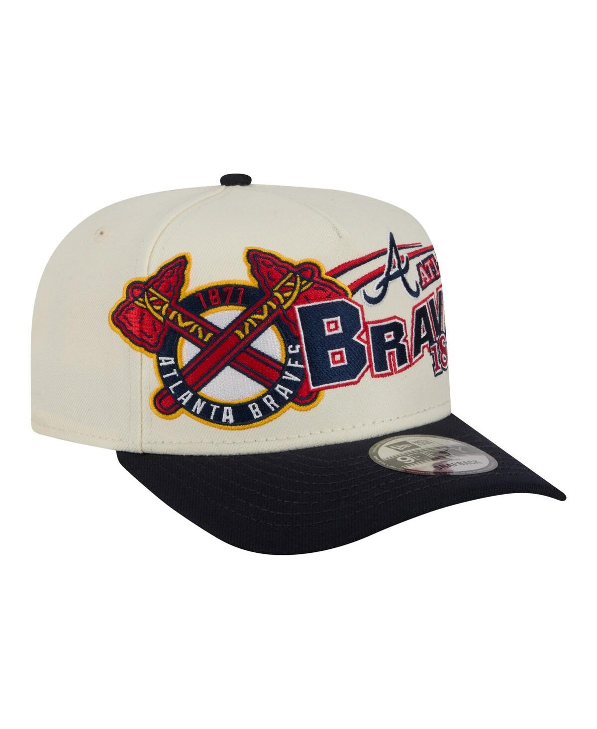 Click here for New Era Mens Cream/Navy Atlanta Braves Classic A-F... prices