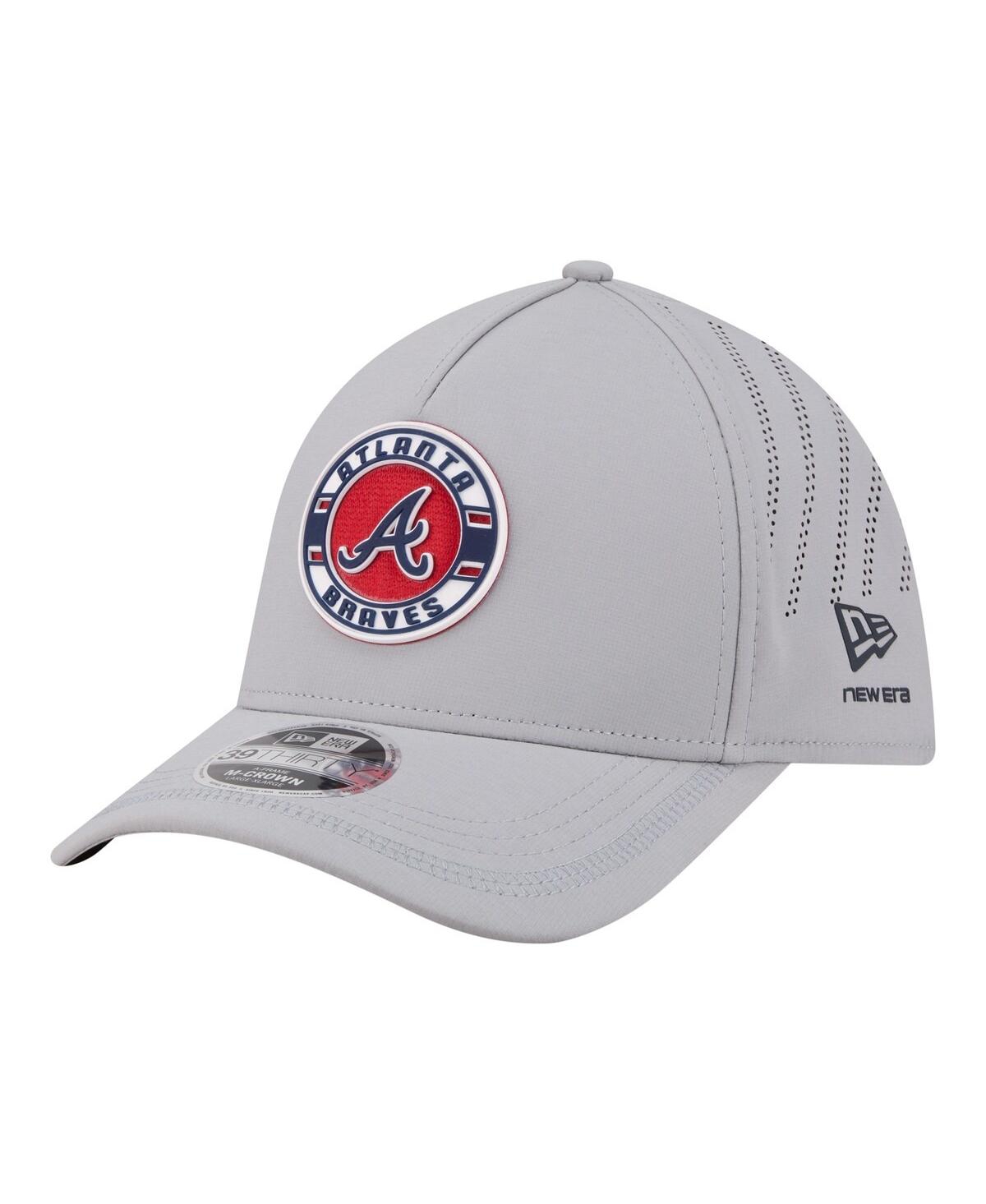 Click here for New Era Mens Gray Atlanta Braves Patch 39THIRTY A-... prices