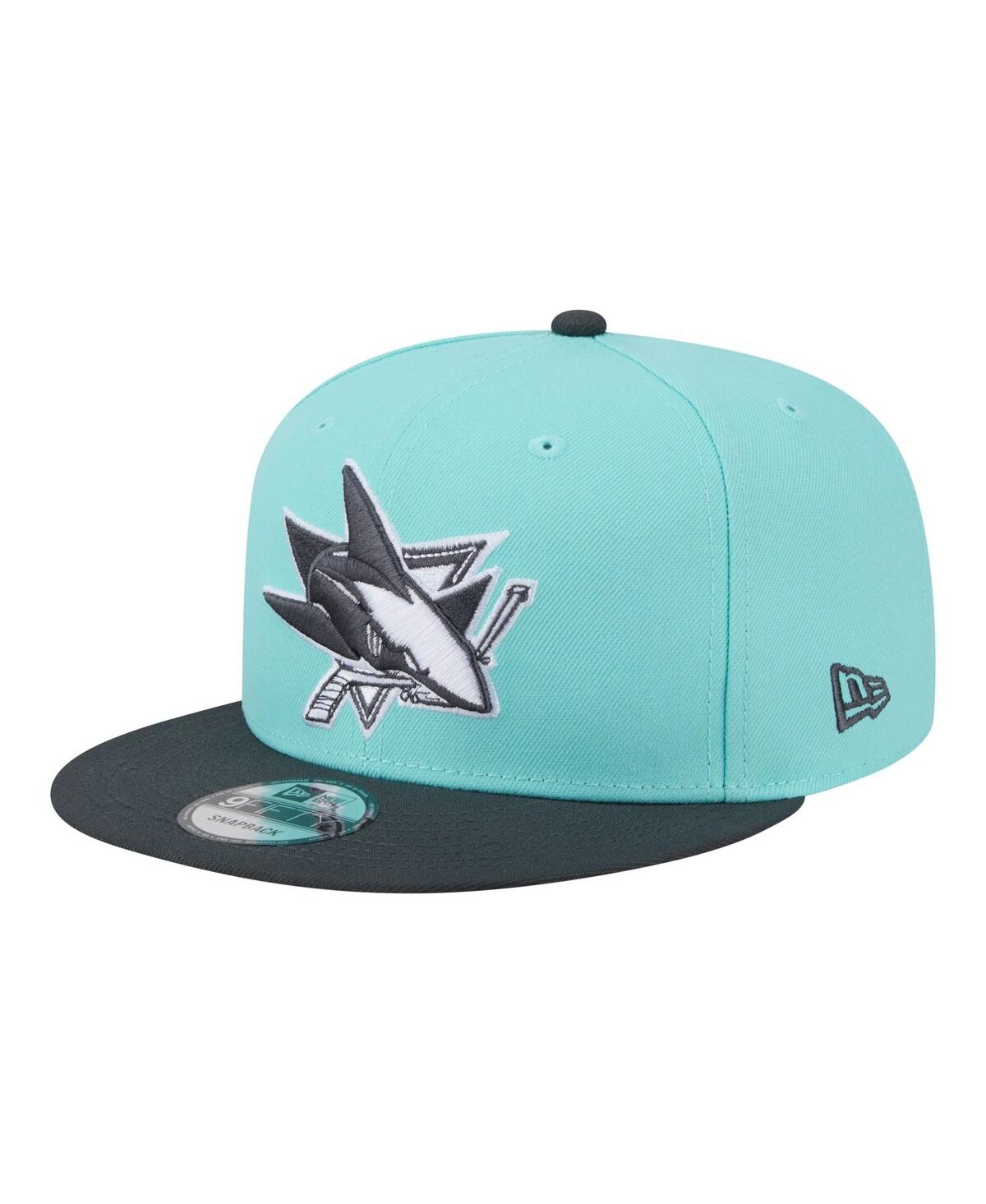 Click here for New Era Mens Turquoise/Charcoal San Jose Sharks Tw... prices