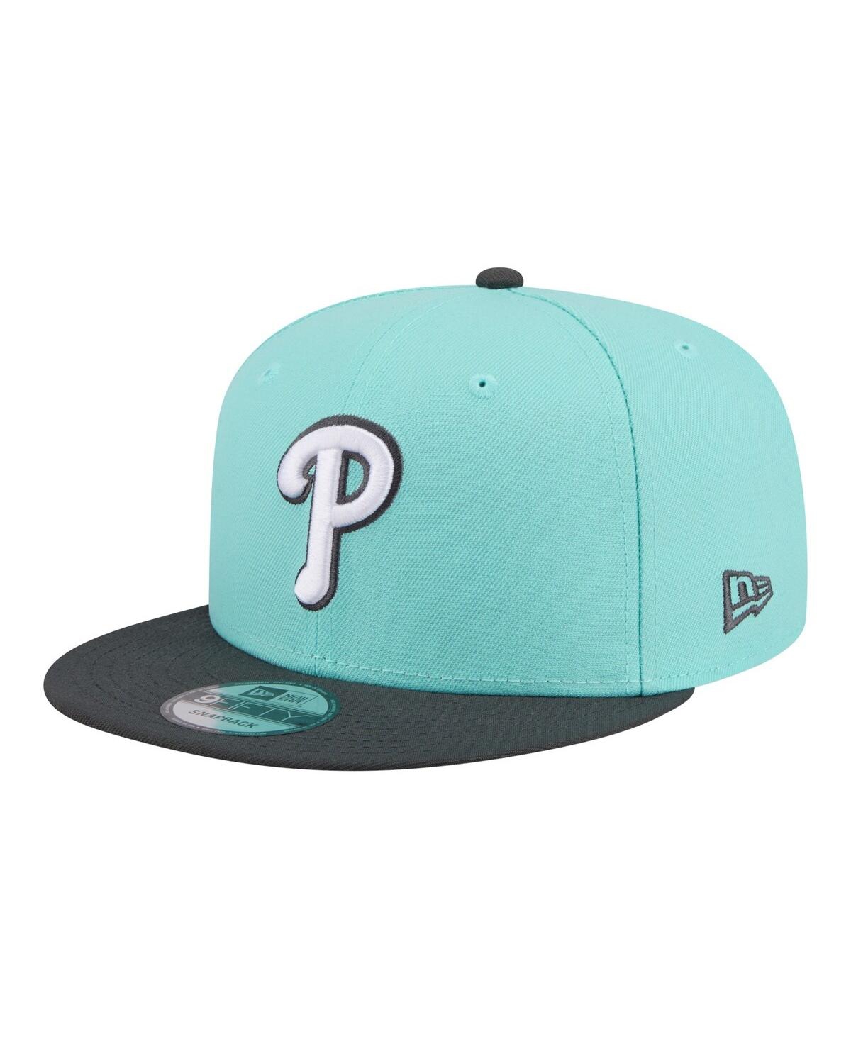 Click here for New Era Mens Turquoise/Charcoal Philadelphia Phill... prices