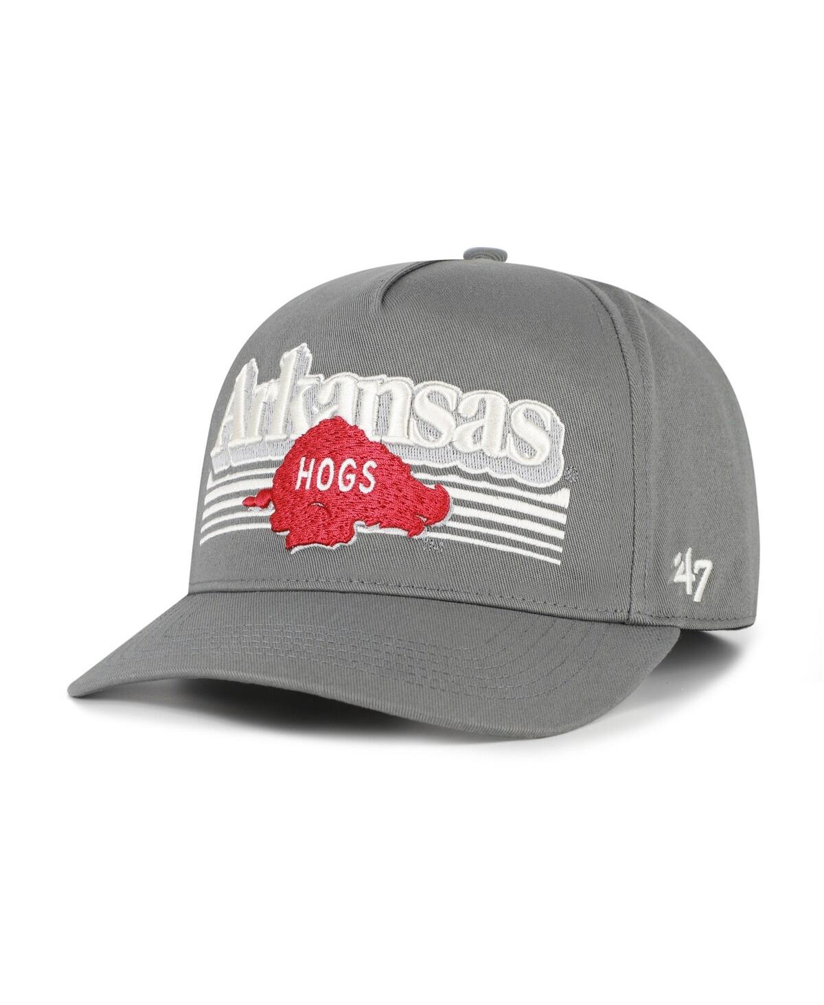 Click here for 47 Brand Mens Gray Arkansas Razorbacks Script Fade... prices