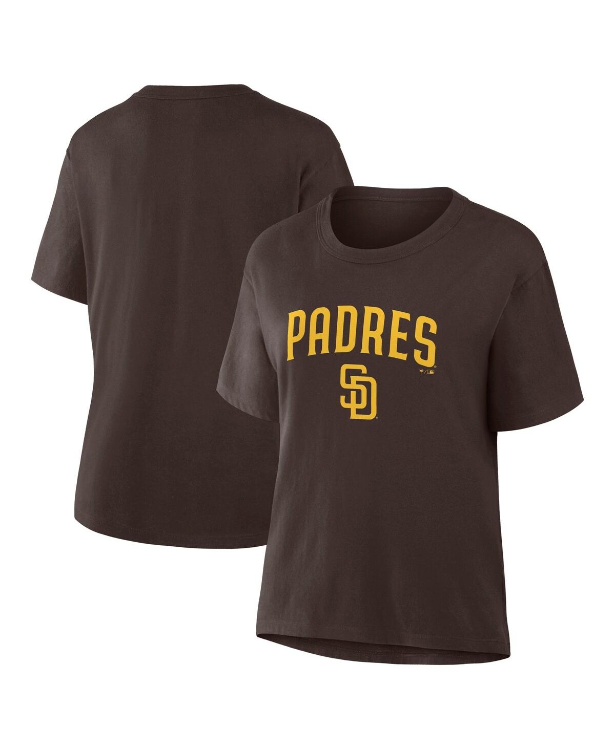 Click here for Fanatics Womens Brown San Diego Padres Lockup Lega... prices