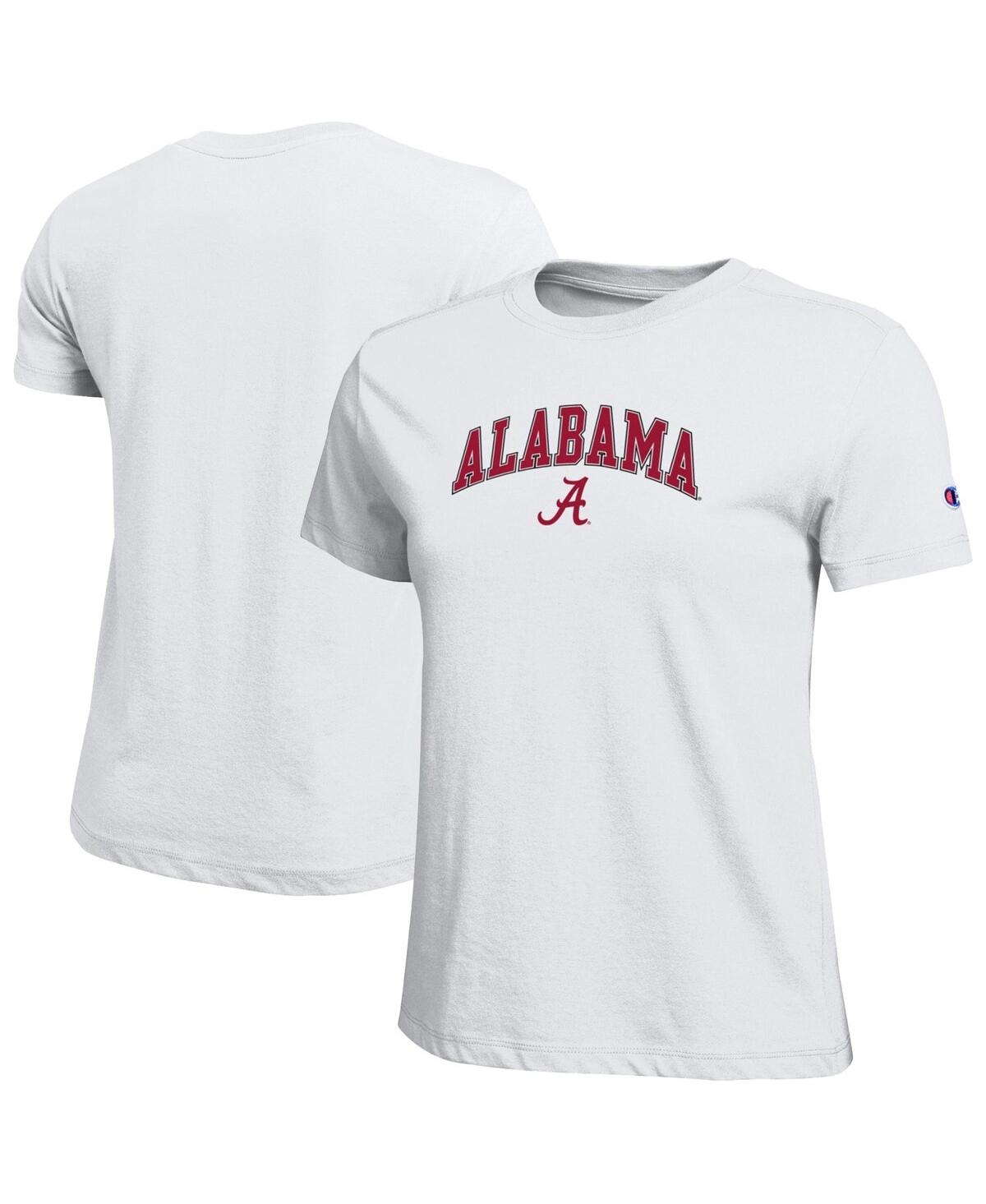 Click here for Champion Womens White Alabama Crimson Tide Arched... prices