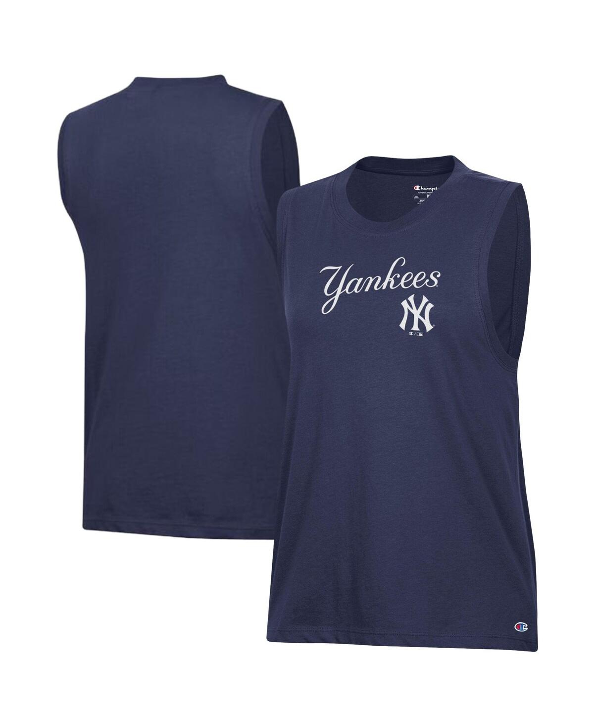 Click here for Champion Womens Navy New York Yankees Muscle Tank... prices