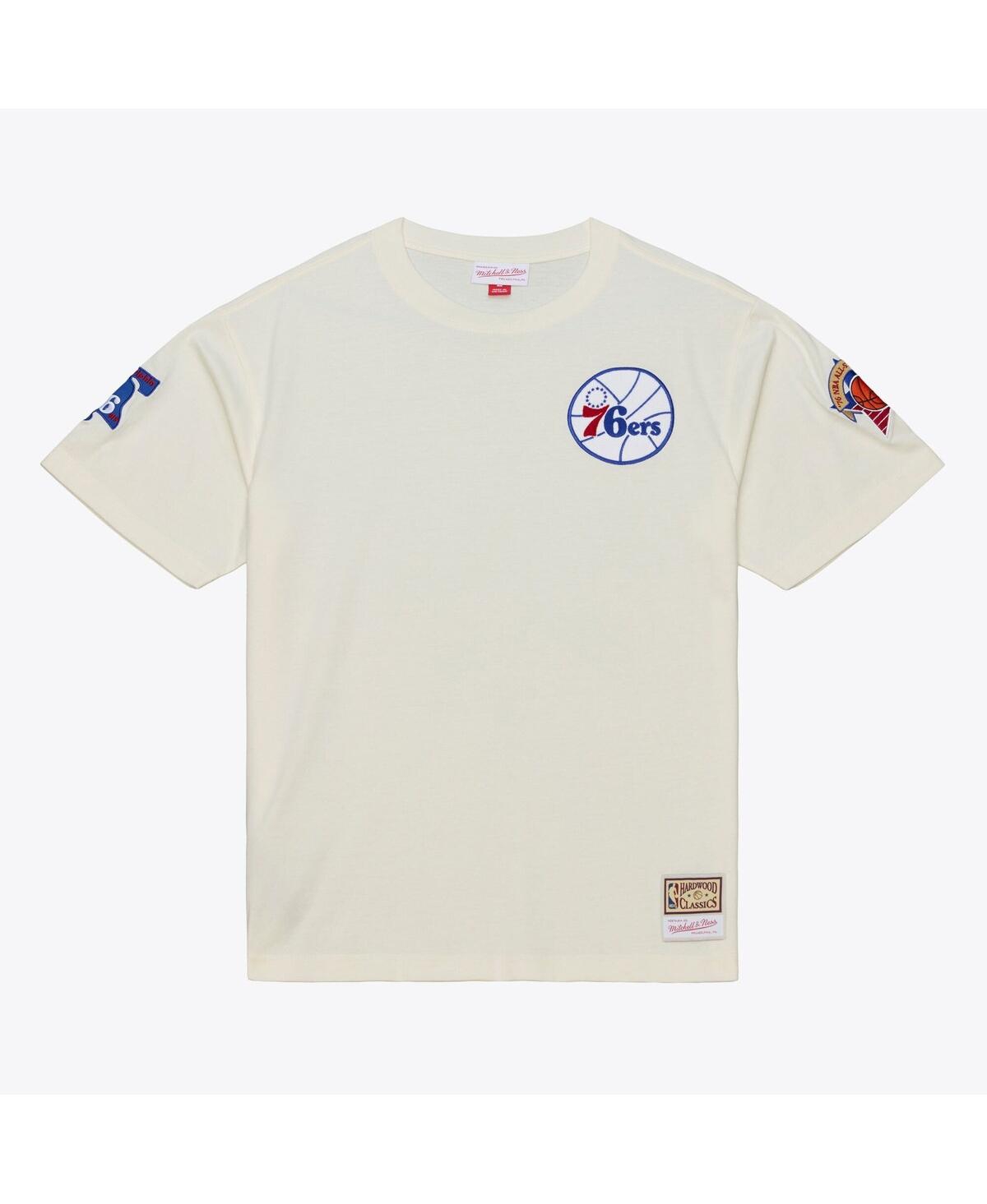 Click here for Mitchell & Ness Mens Cream Philadelphia 76ers Hard... prices