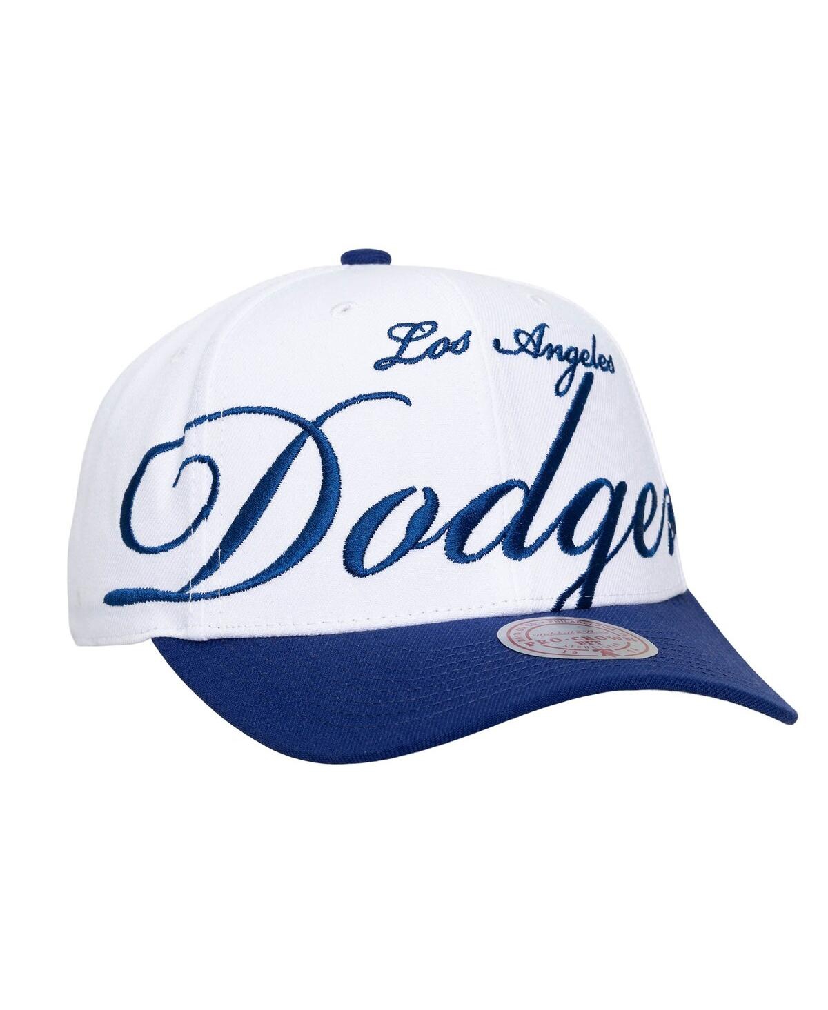 Click here for Mitchell & Ness Mens and Womens White/Royal Los An... prices