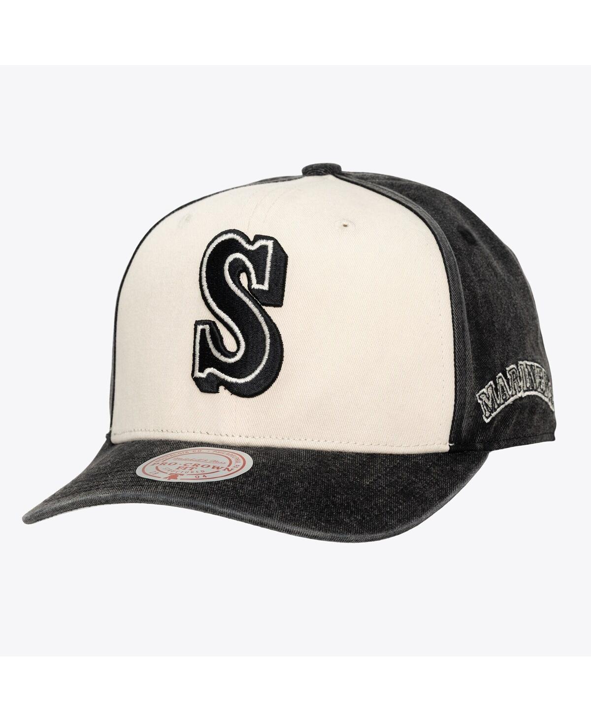 Click here for Mitchell & Ness Mens and Womens Cream/Black Seattl... prices